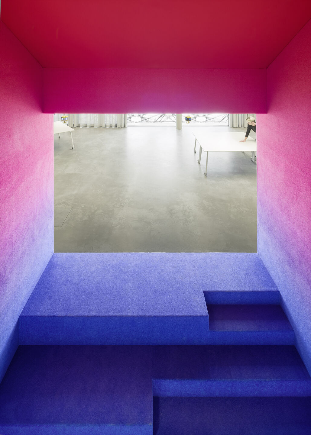 Gallery of Detail: Woven carbon and glass fiber facade of Texoversum ...