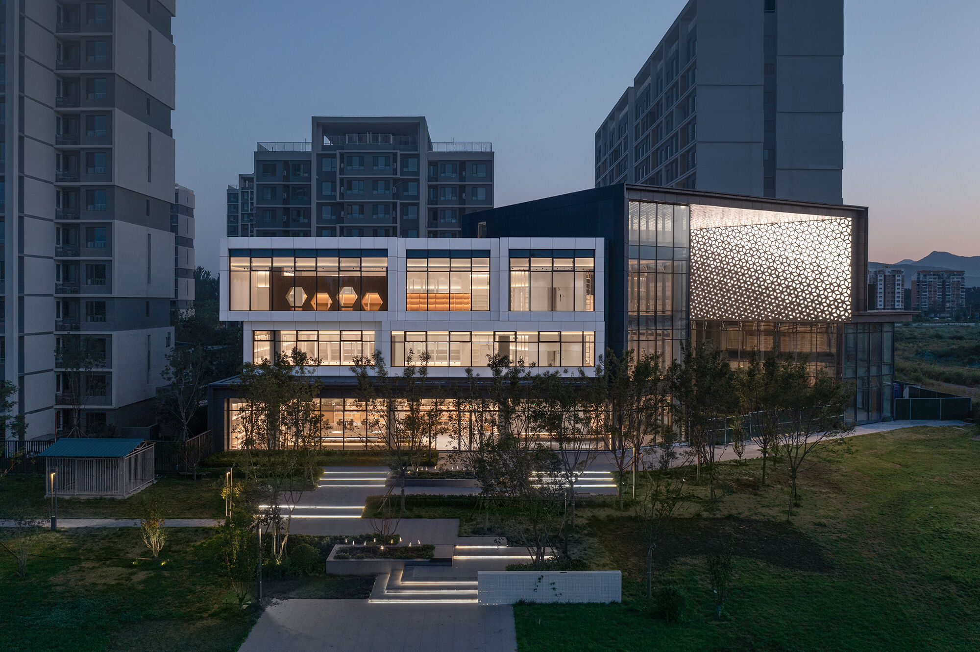 Pinggu Rental Housing Community Library | y.ad studio | Archello