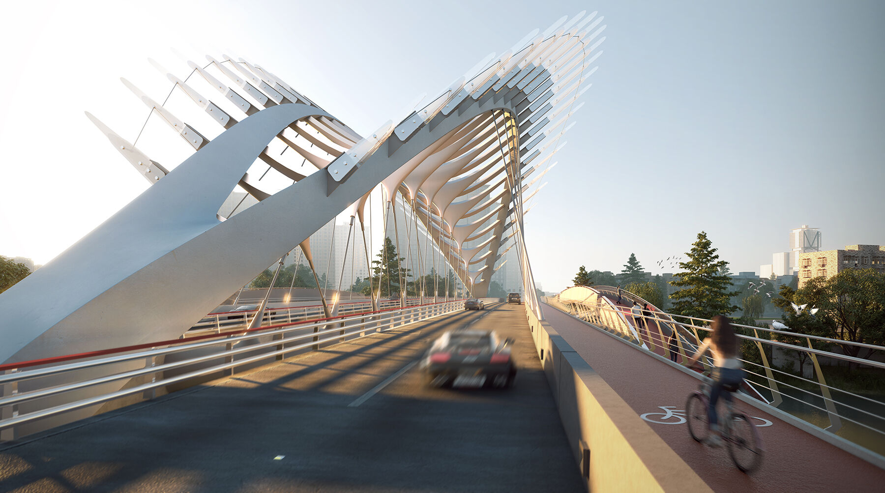 The Brocade Loom, Qinhai New River Bridge | ATAH | Archello