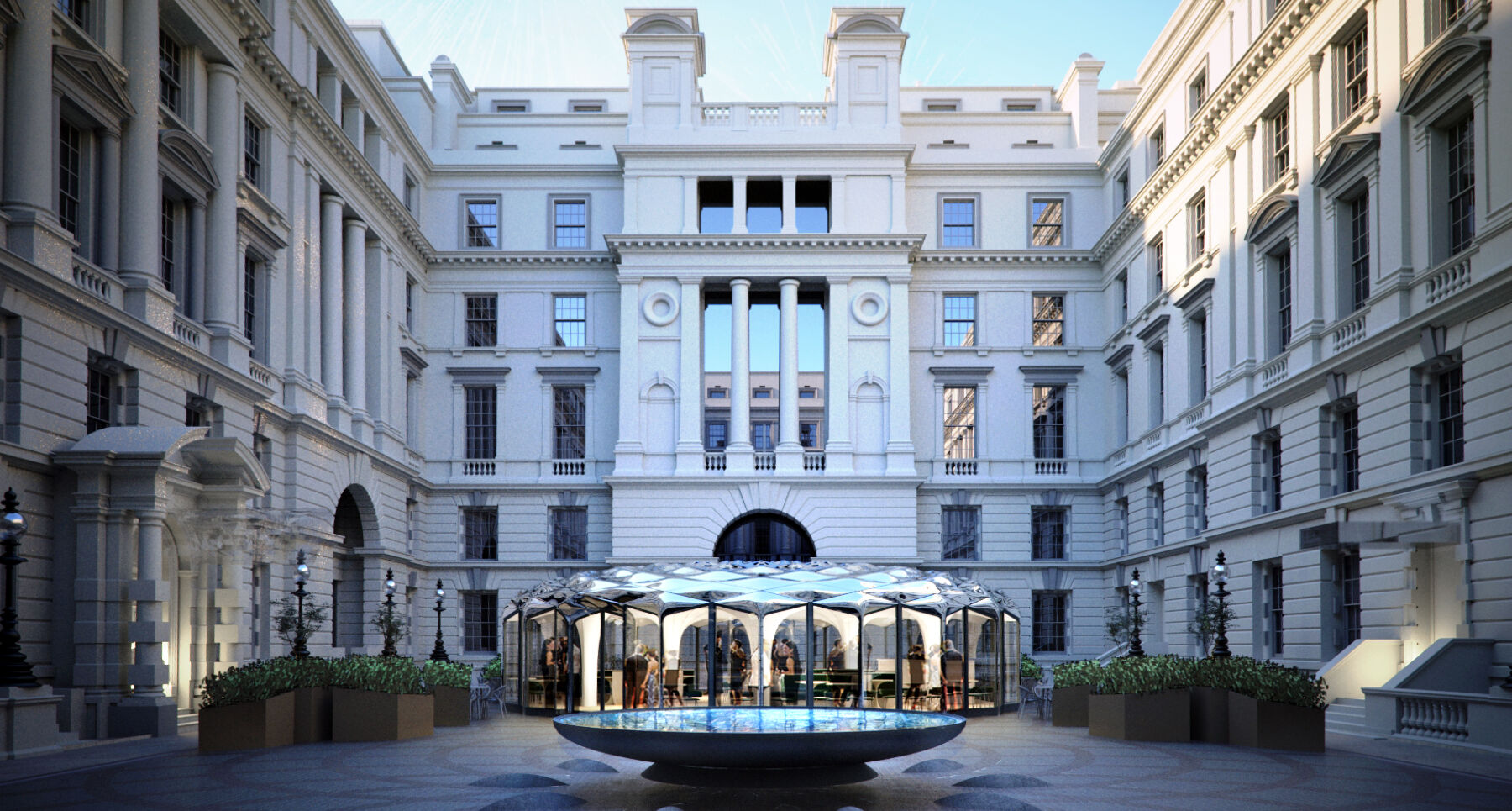 Gallery of The OWO Pavilion and Grand Courtyard | Daewha Kang Design ...