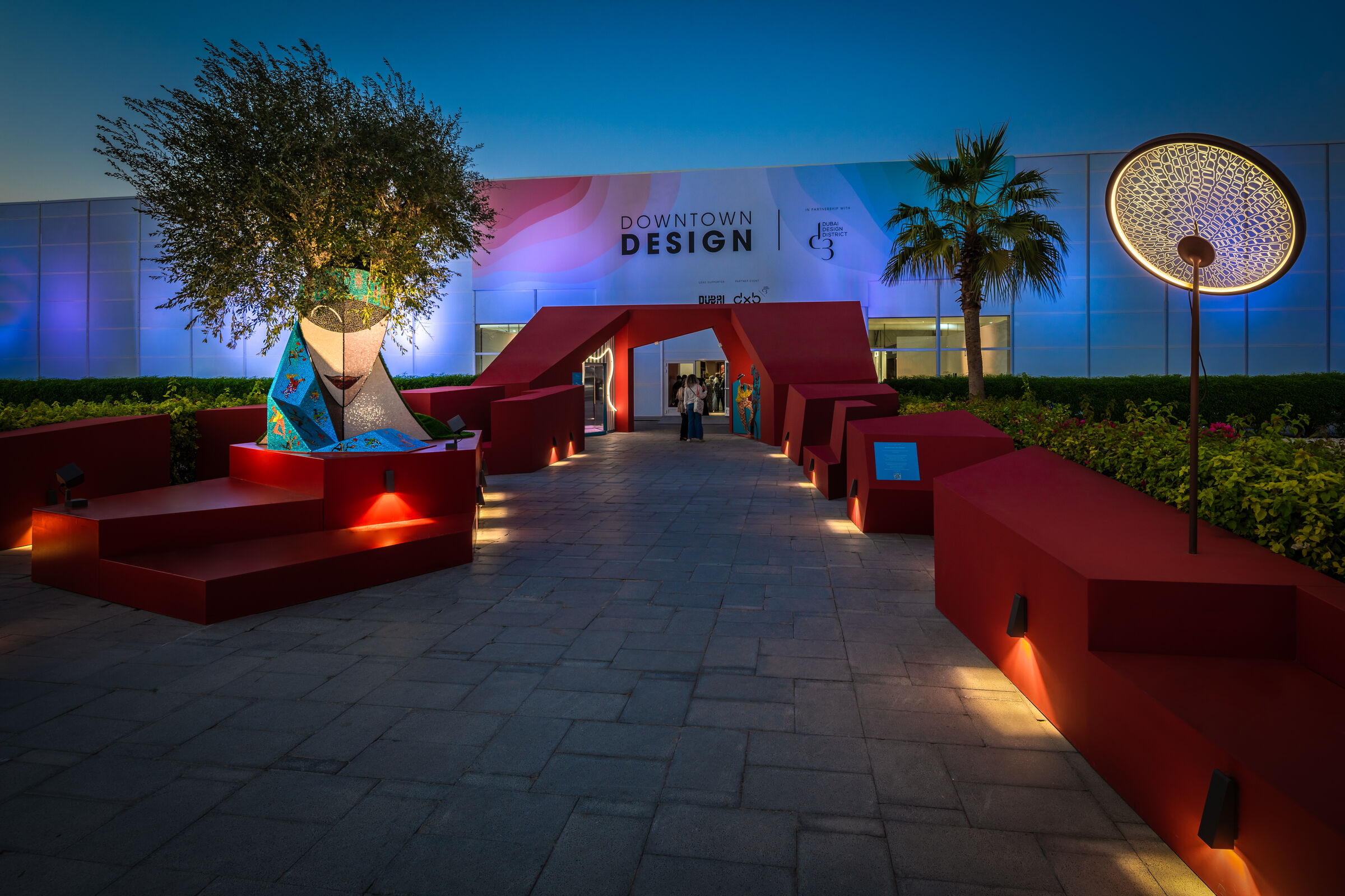 Downtown Design Dubai Main Entrance 2021 | The Niu Studio | Archello