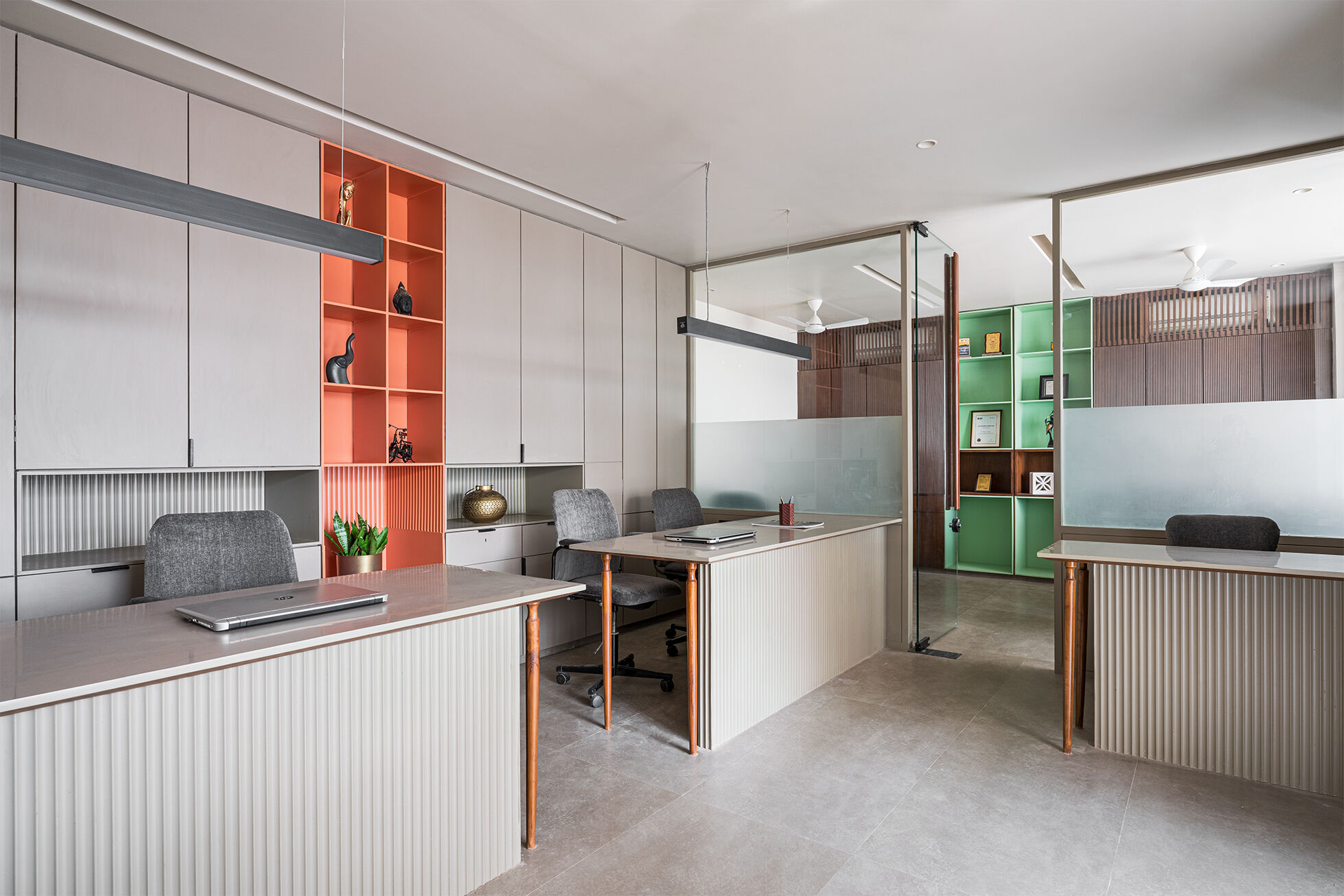 Fluted Office | Dhanesh Gandhi Architects | Archello