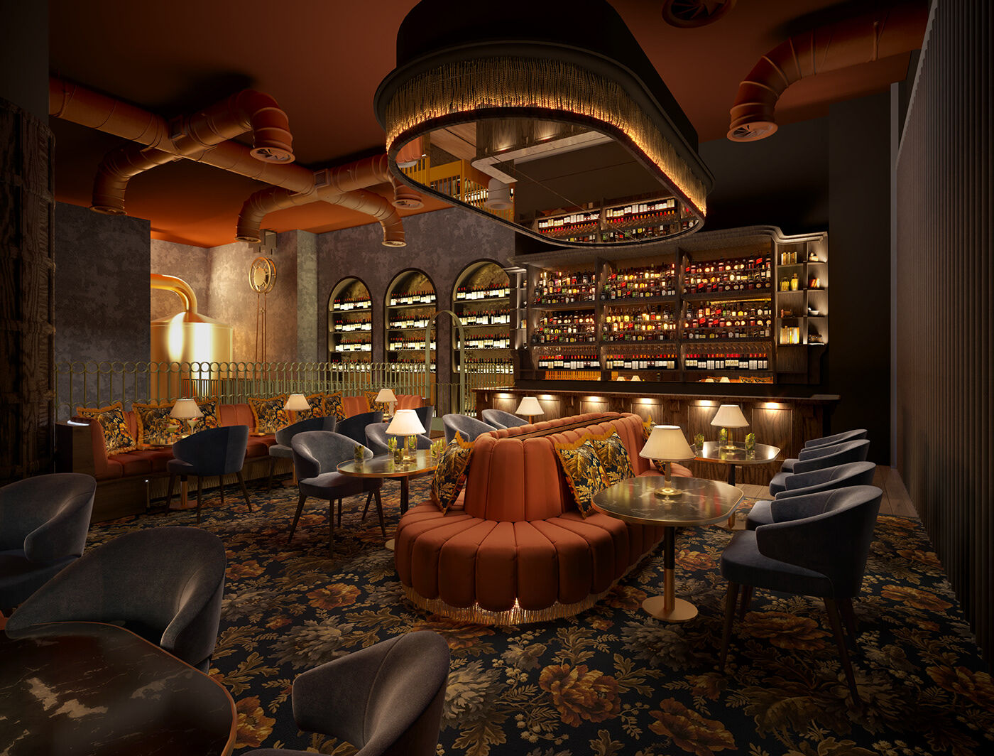 ISK by Isabella, Dubai. Restaurant Design – UAE. | COOOP. | Archello