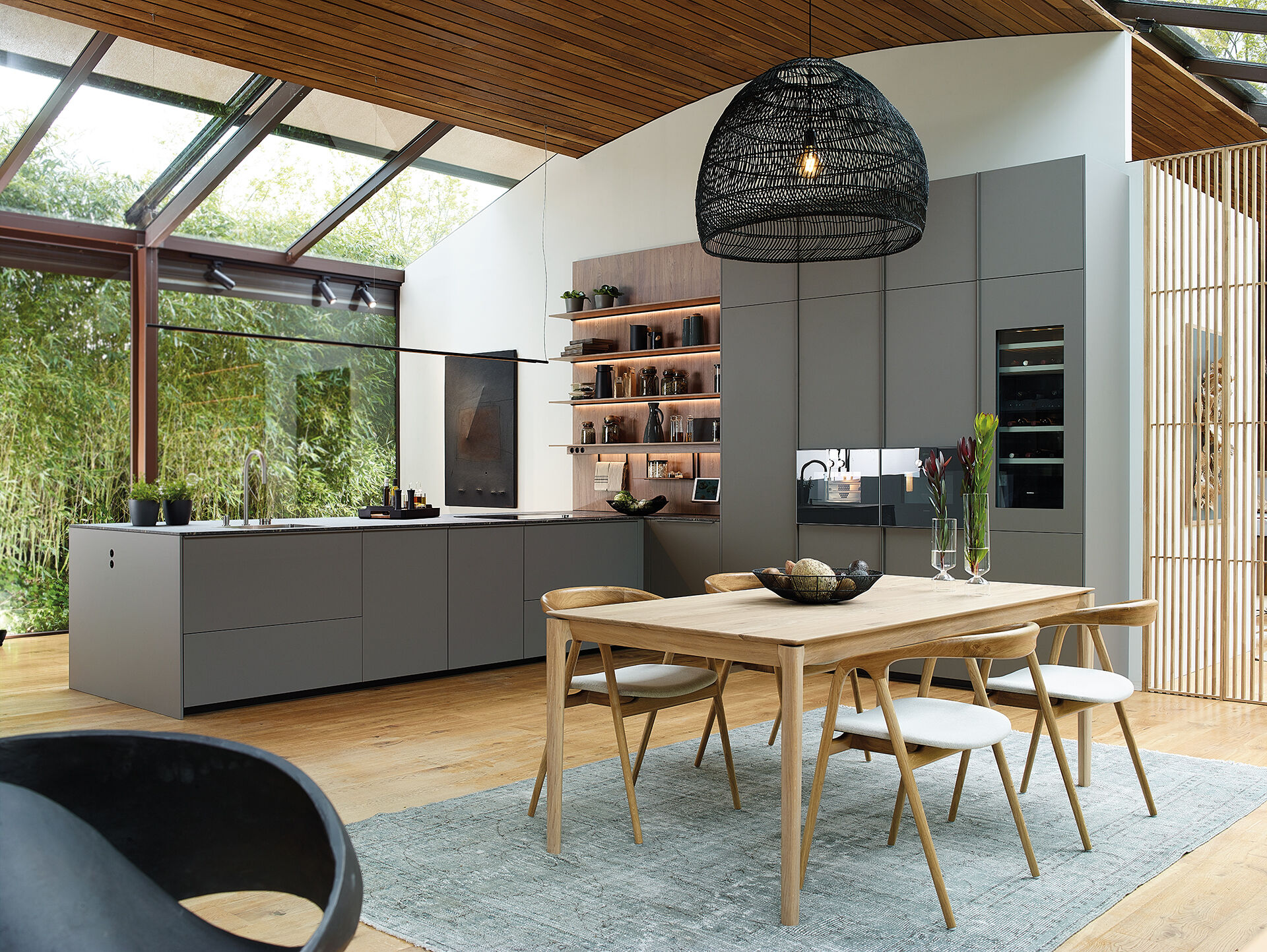 Fine Gris Visón Seda Kitchen by Santos | Archello