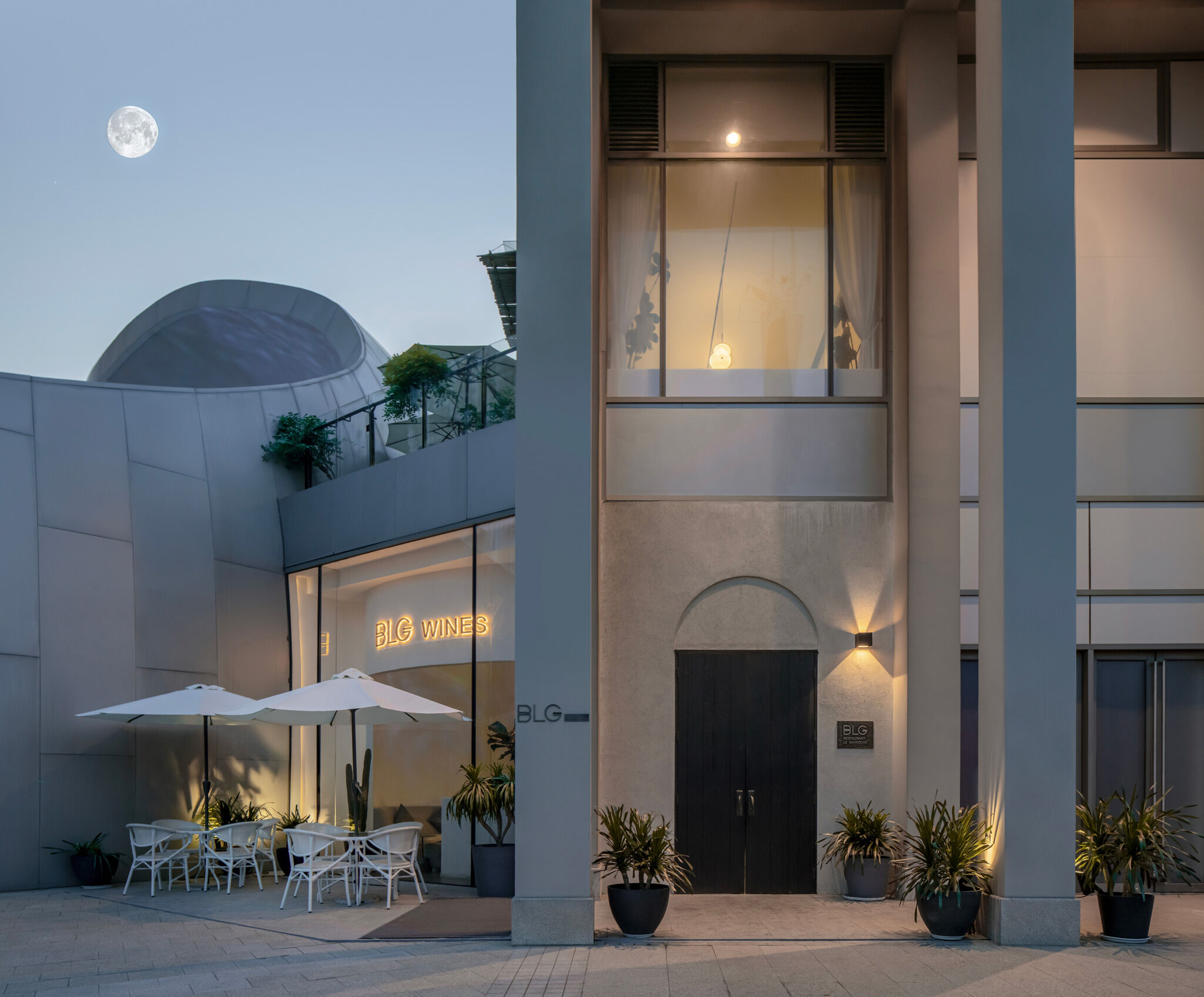 BLG French Restaurant (Haibi Terrace Store) | Bob Bird | Archello