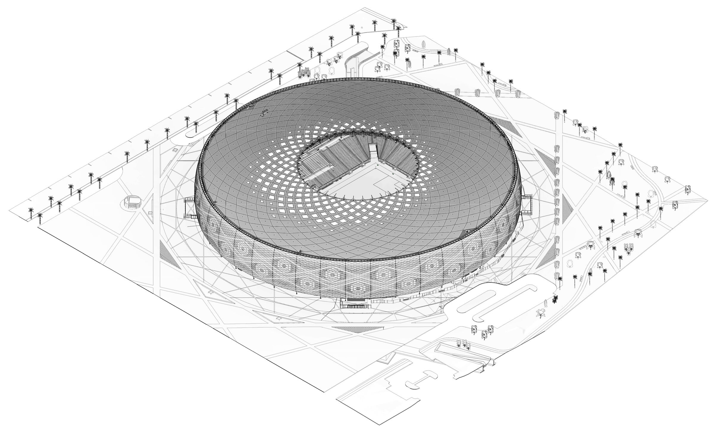 Gallery of Al Thumama Stadium | Fenwick Iribarren Architects | Media - 1