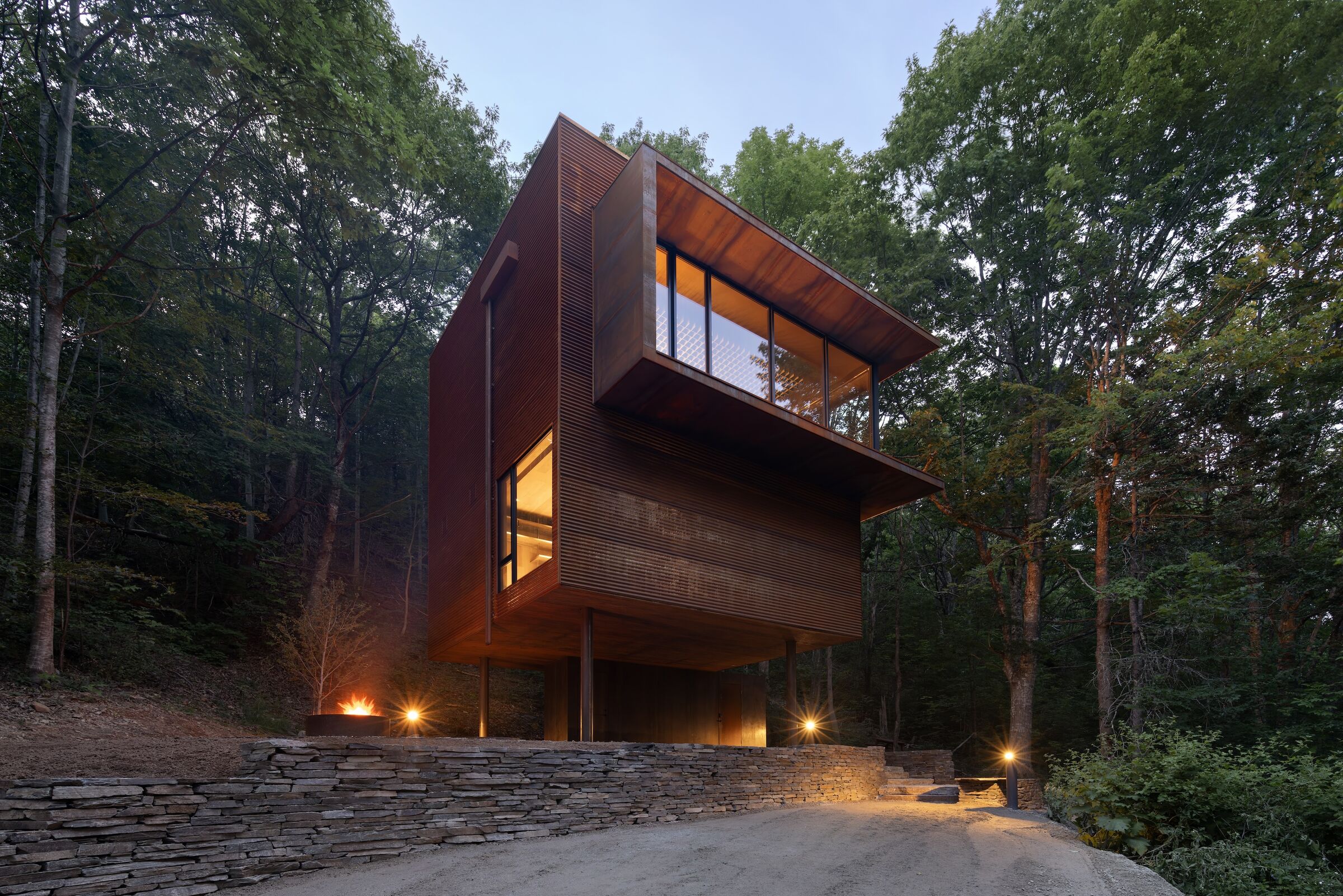 Ironbound weathering steel corrosion-resistant cladding panels by ...