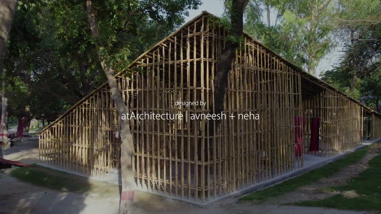 NorthEast Bamboo Pavilion for Surajkund Craft Fair | atArchitecture ...