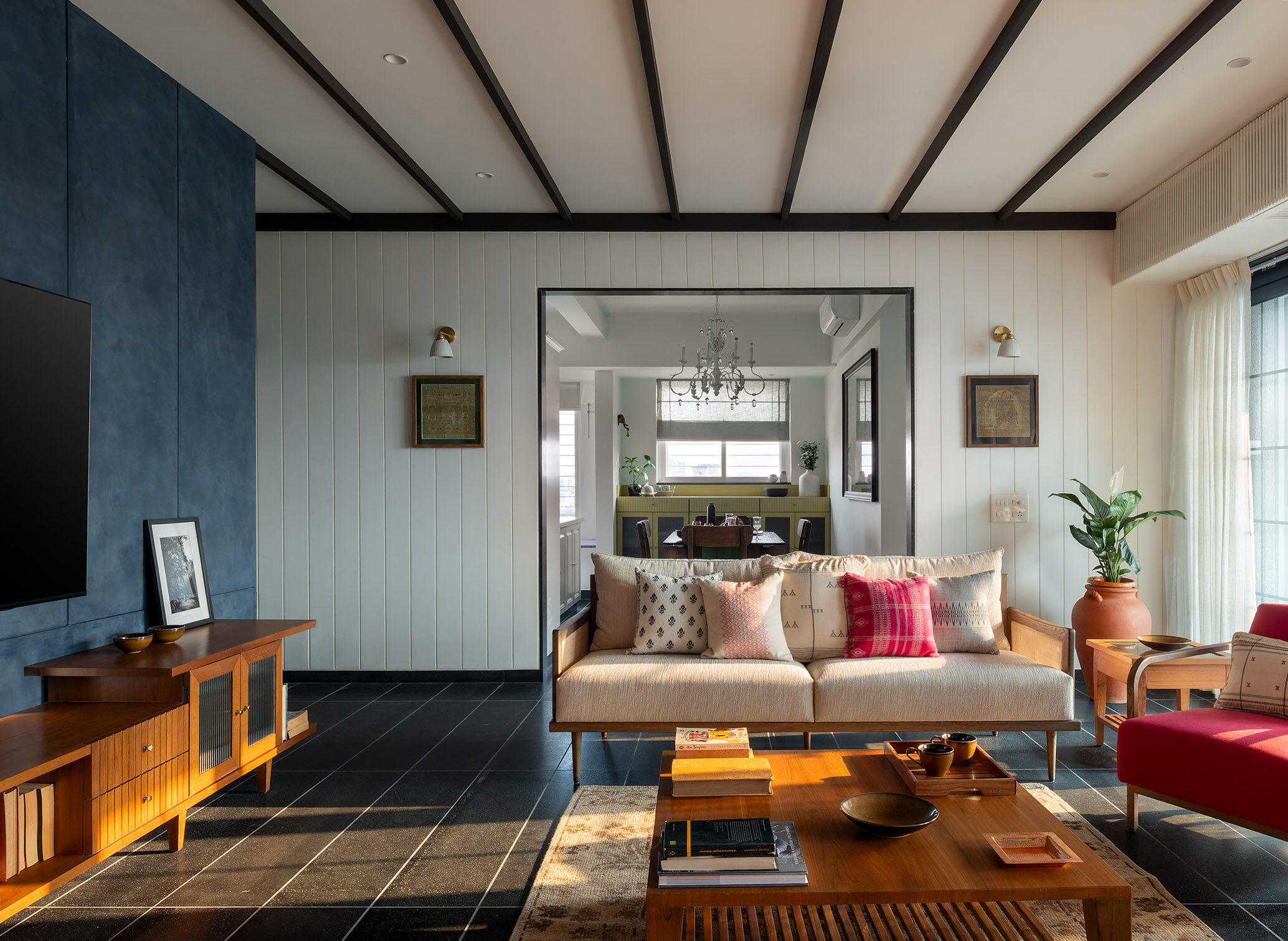 House at dusk | srds | shrutika raut design studio | Archello