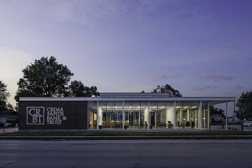 Gallery of Cedar Rapids Bank and Trust - Marion Branch | OPN Architects ...