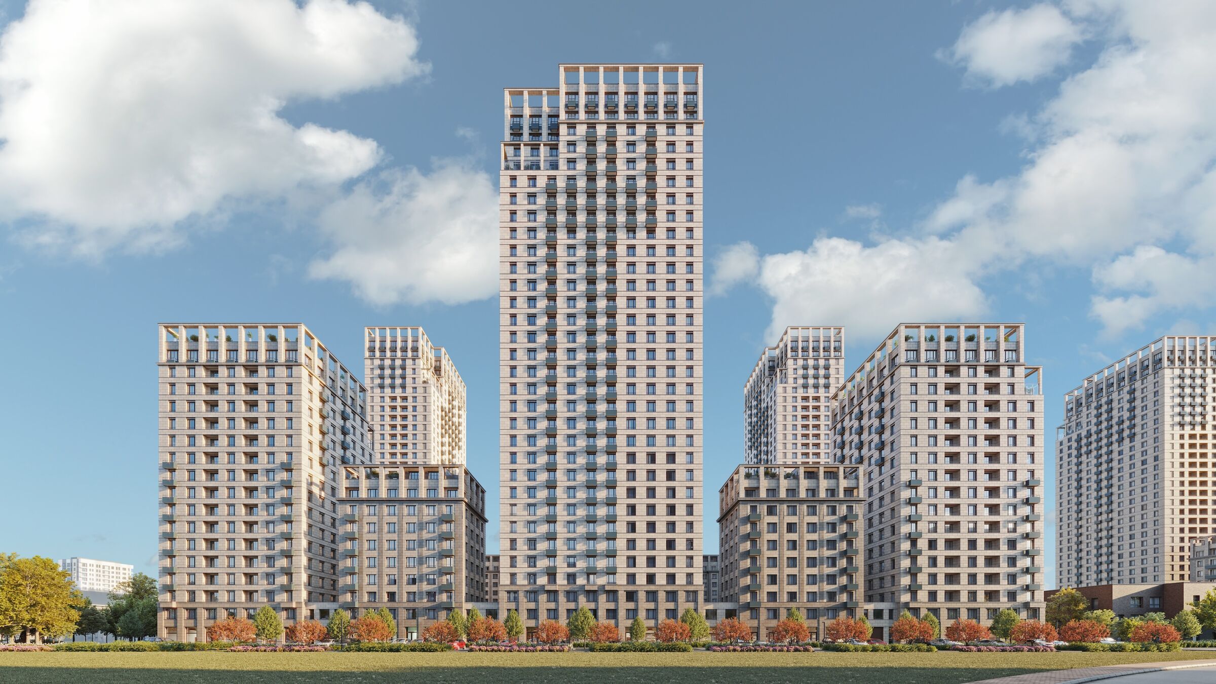 Metronome, the first Moscow quarter by Brusnika | Brusnika Company, Russia | Archello