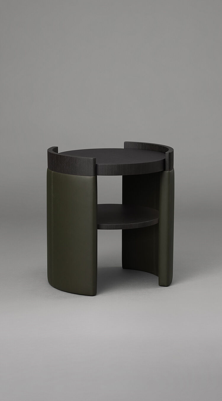 Cuff Side Table with Shelf by Articolo Studios | Archello