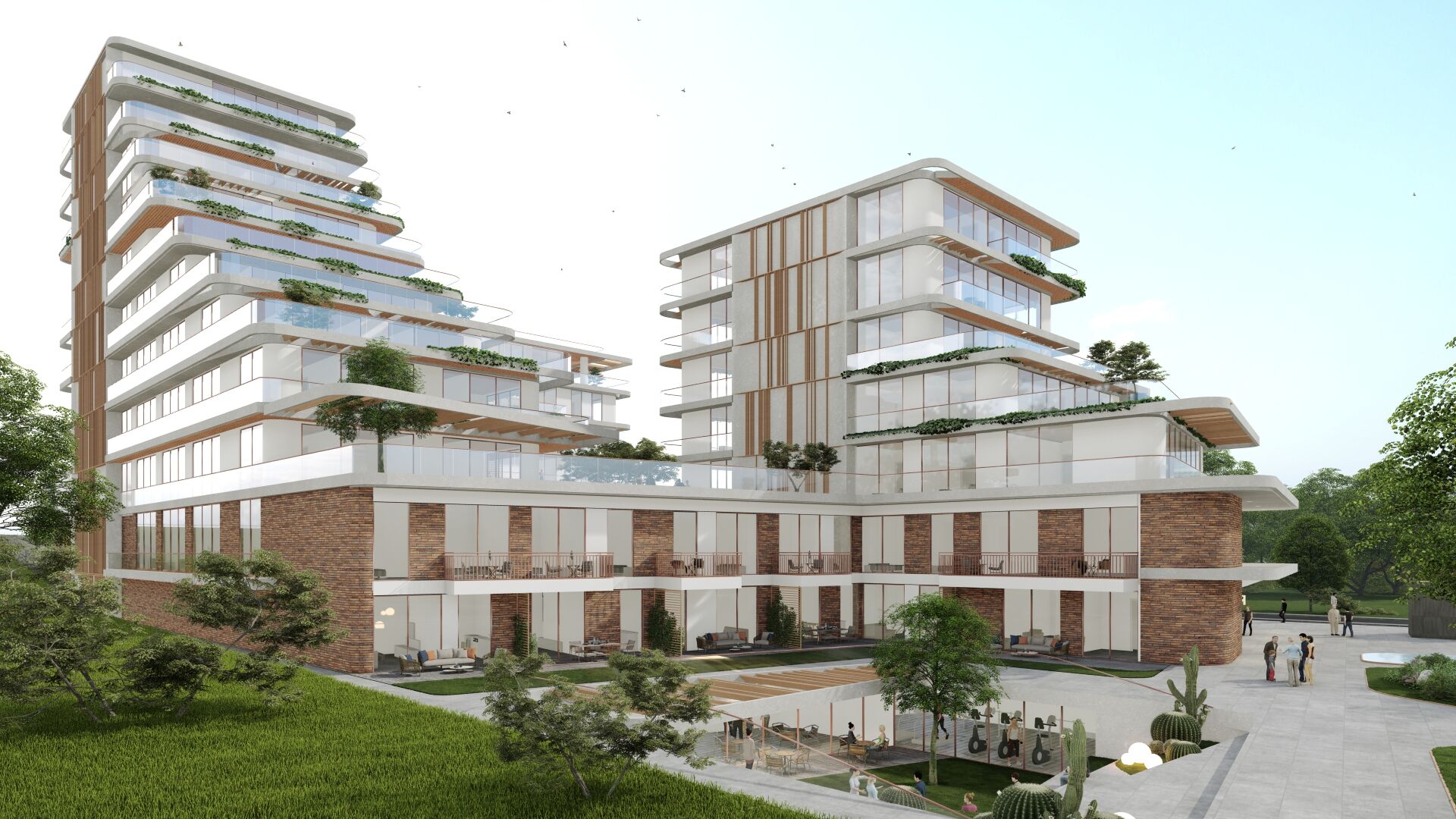 Gallery of Yaşamkent Mixed-Use Hotel and Residence | Aura Design Studio | Media - 1