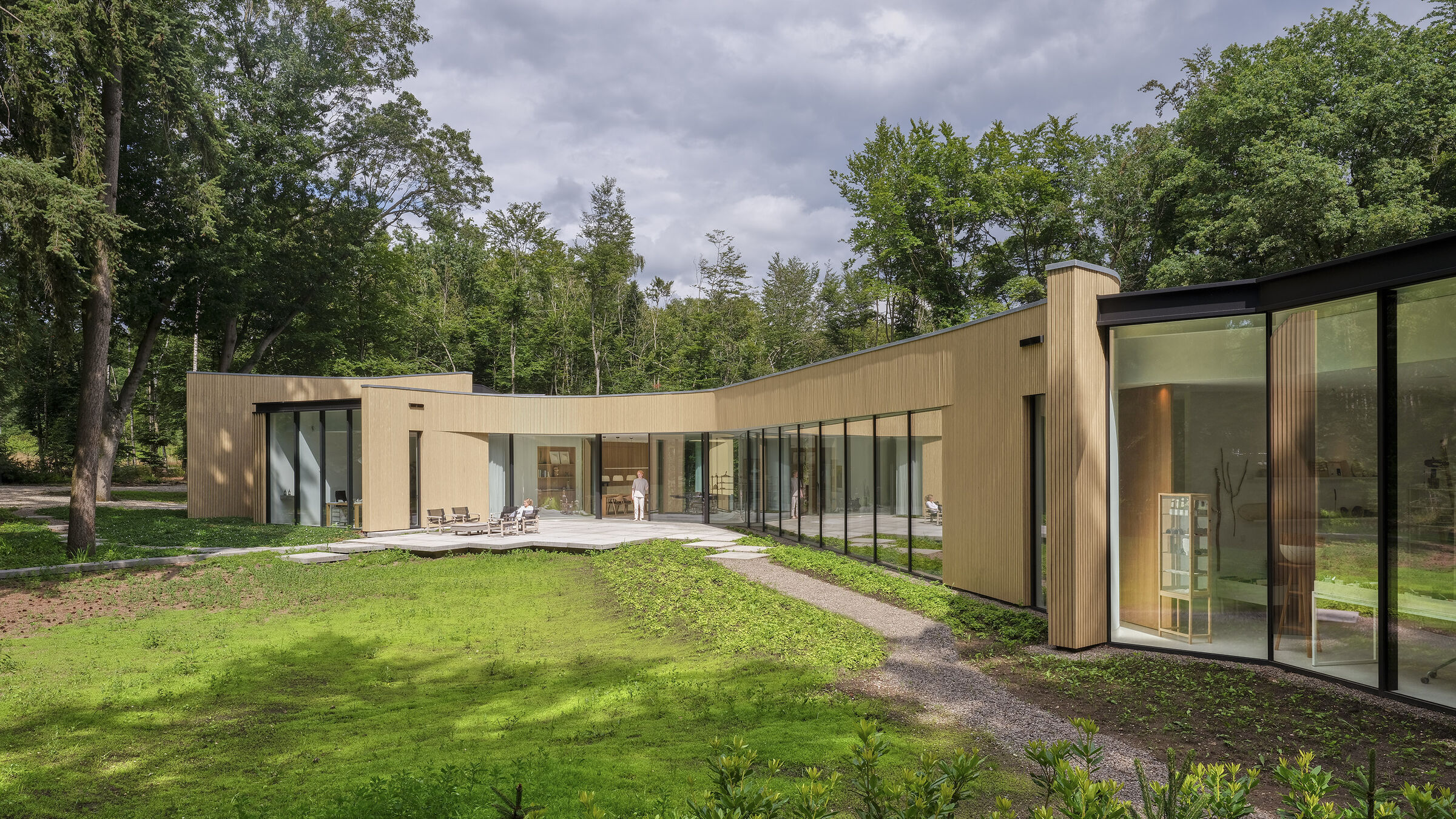 Accoya cladding unique landhouse by CARPENTIER HARDWOOD SOLUTIONS ...