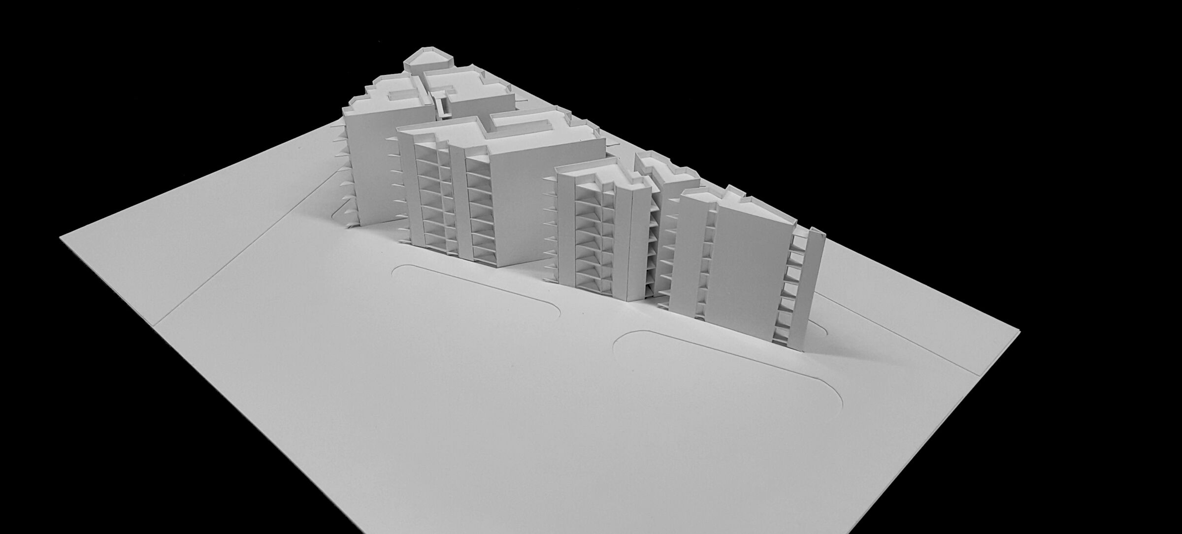 Gallery of Detail: Red facade and triangular plot create distinctive ...