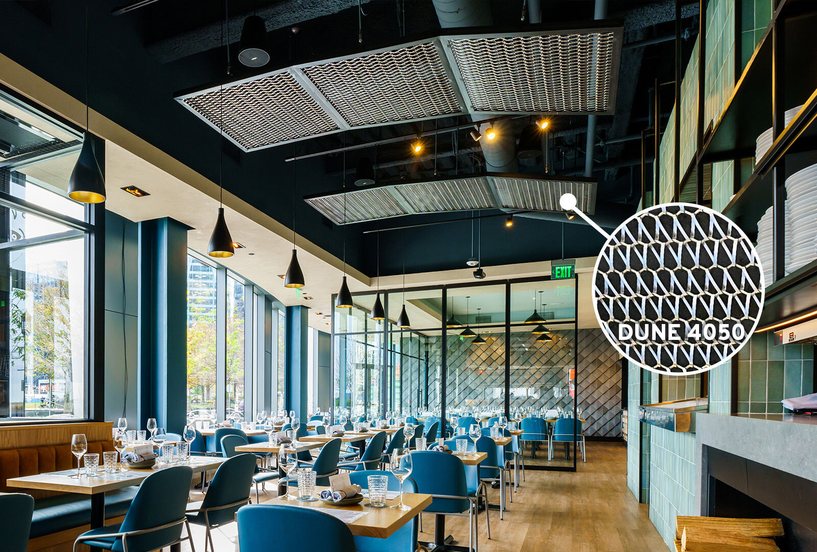 Dune 4050 - Flexible Wire Mesh by Banker Wire | Archello