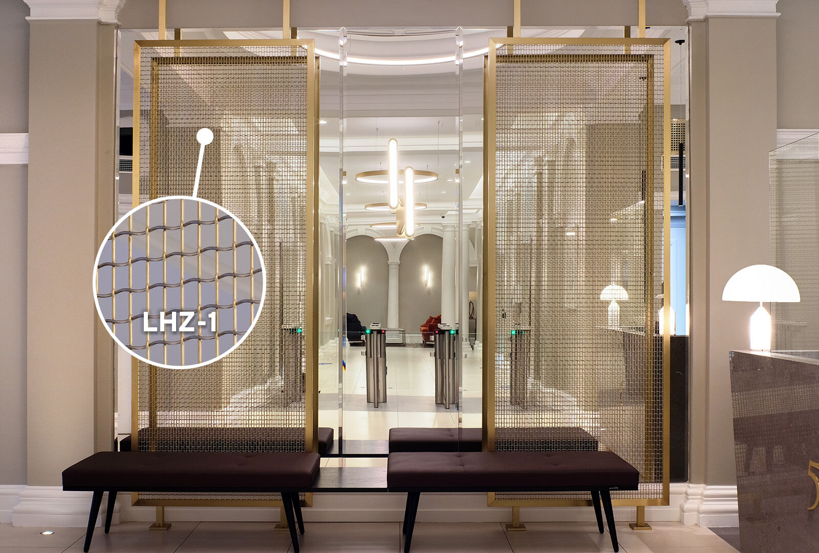 LHZ-1 - Woven Wire Mesh by Banker Wire | Archello