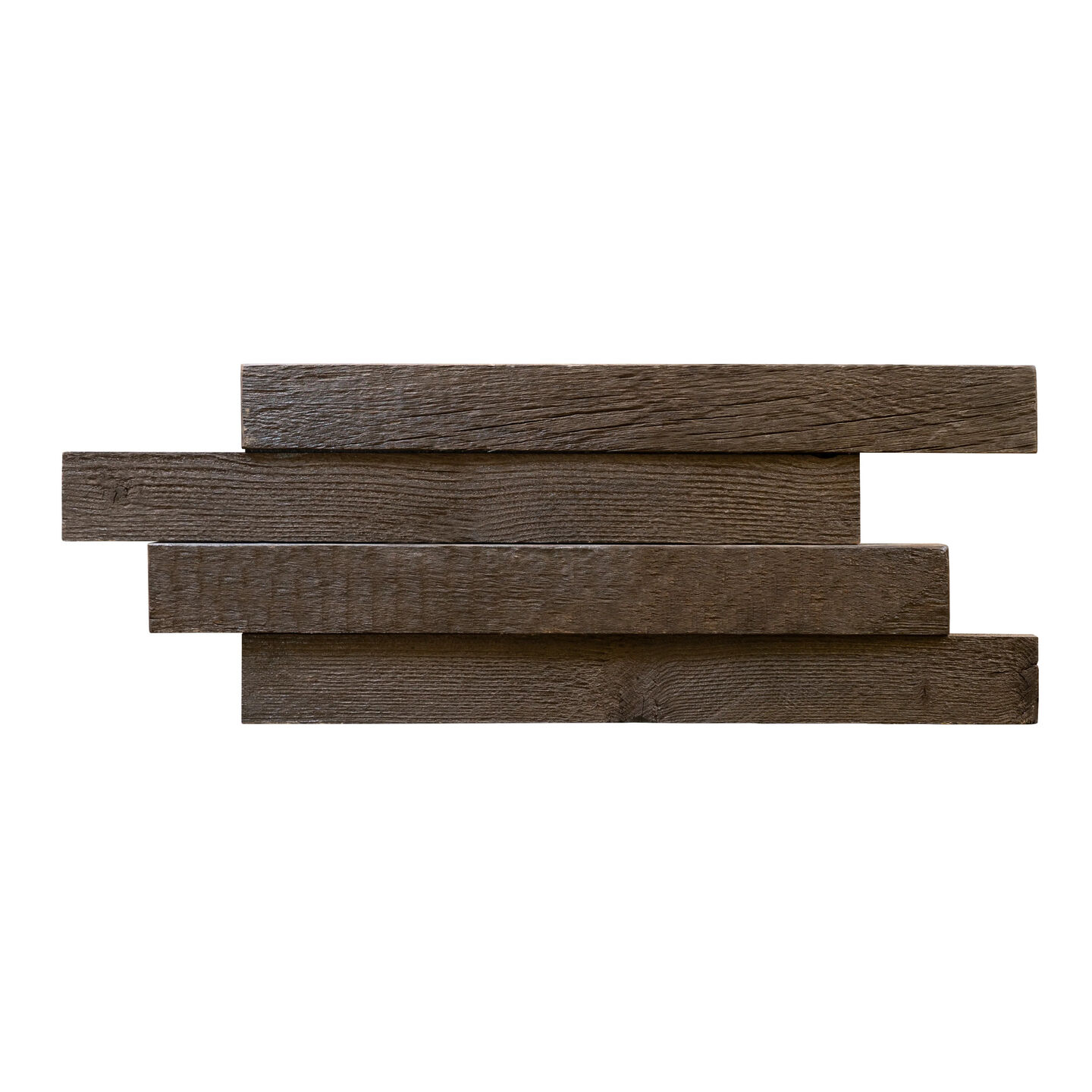 Woodwöl—Stacked Gunstock Mosaic Wood Wall Tile by Stikwood | Archello