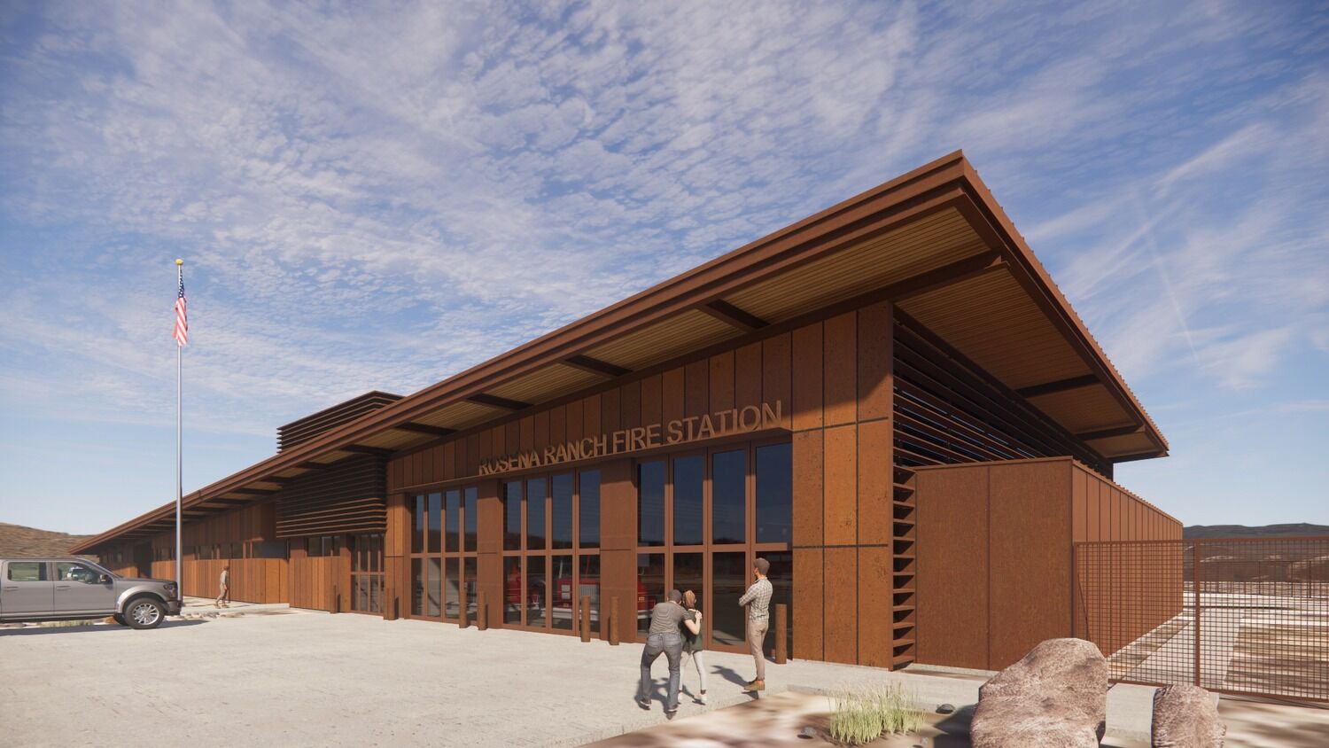 Rosena Ranch Fire Station | CannonDesign | Archello