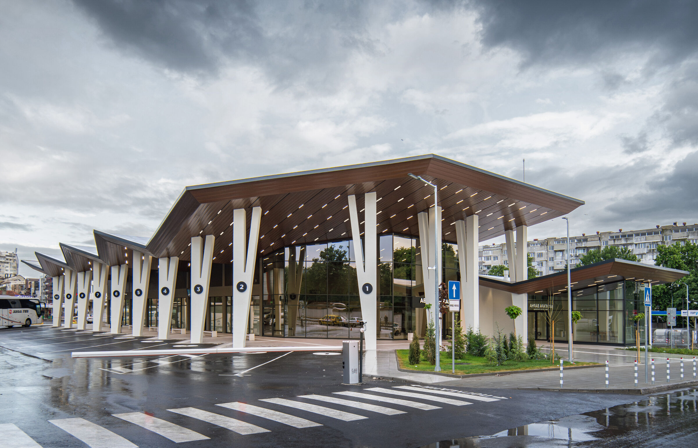 Varna Bus Station | E-ARCH | Archello