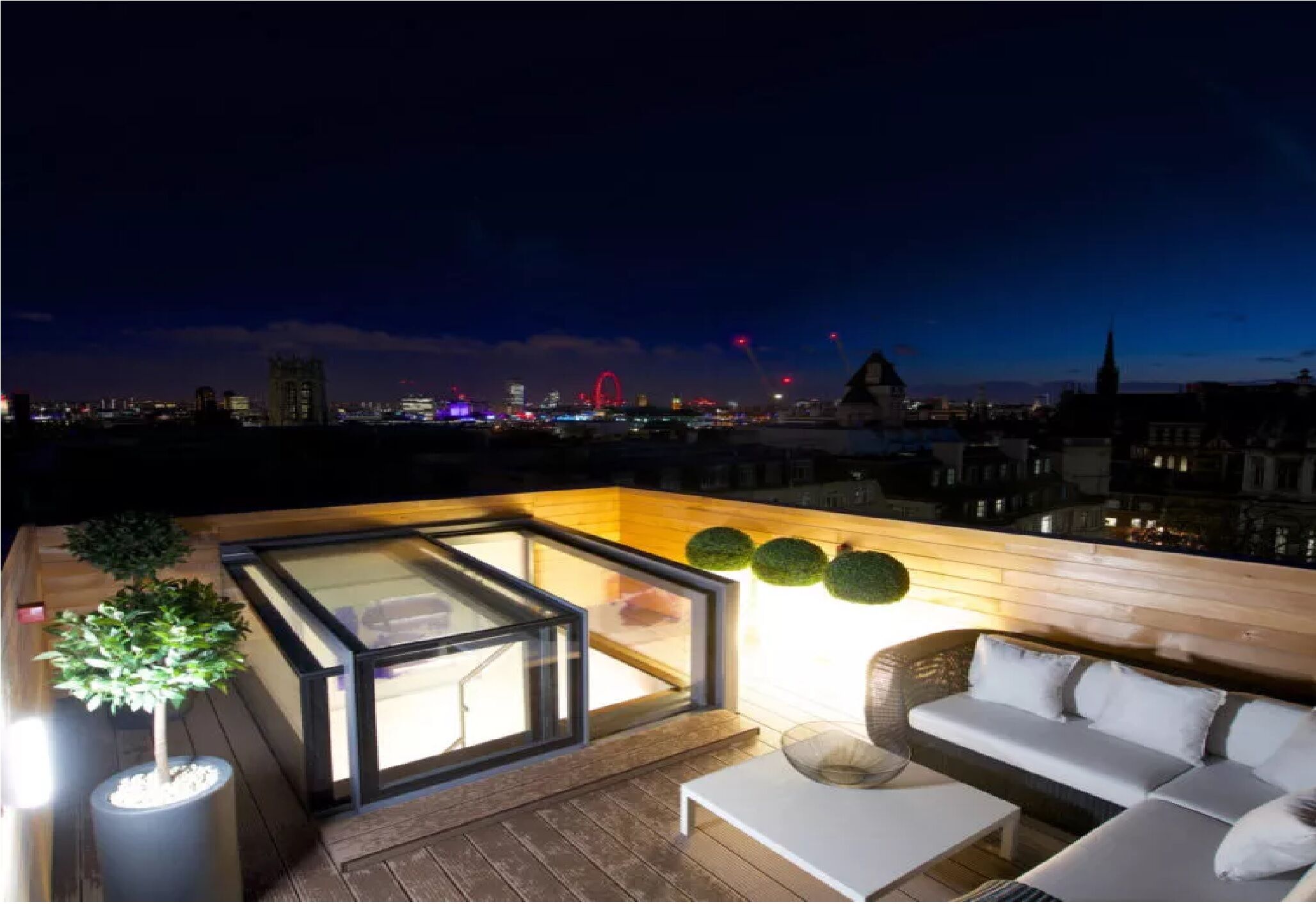 Three Wall Box roof access by Dutch Roof Design | Archello