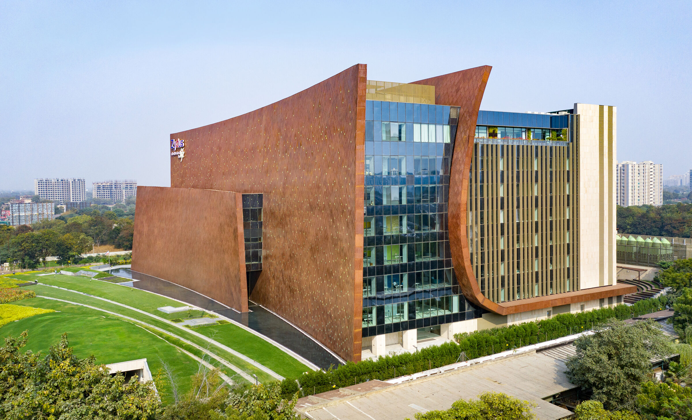 Zydus Headquarters | Morphogenesis. | Archello