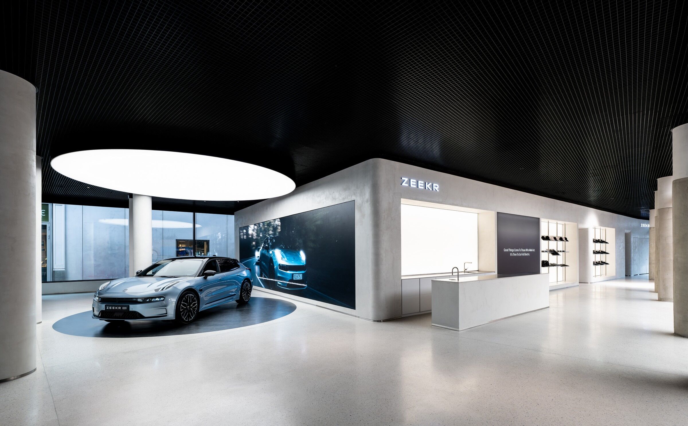 Zeekr flagship store in Amsterdam | Unknown Works | Archello