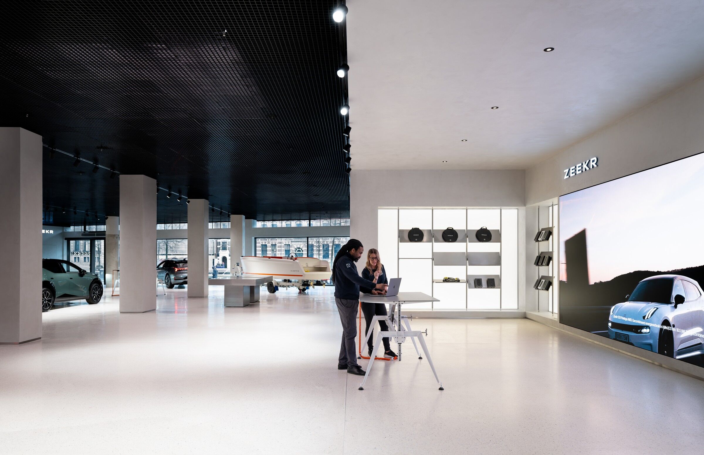 Gallery of Zeekr flagship store in Amsterdam | Unknown Works | Media - 9