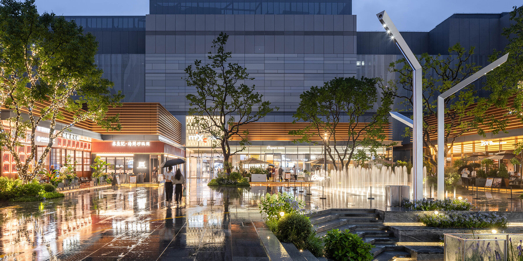 Modern Commercial Landscape Design Commercial Projects — FLOW DESIGN