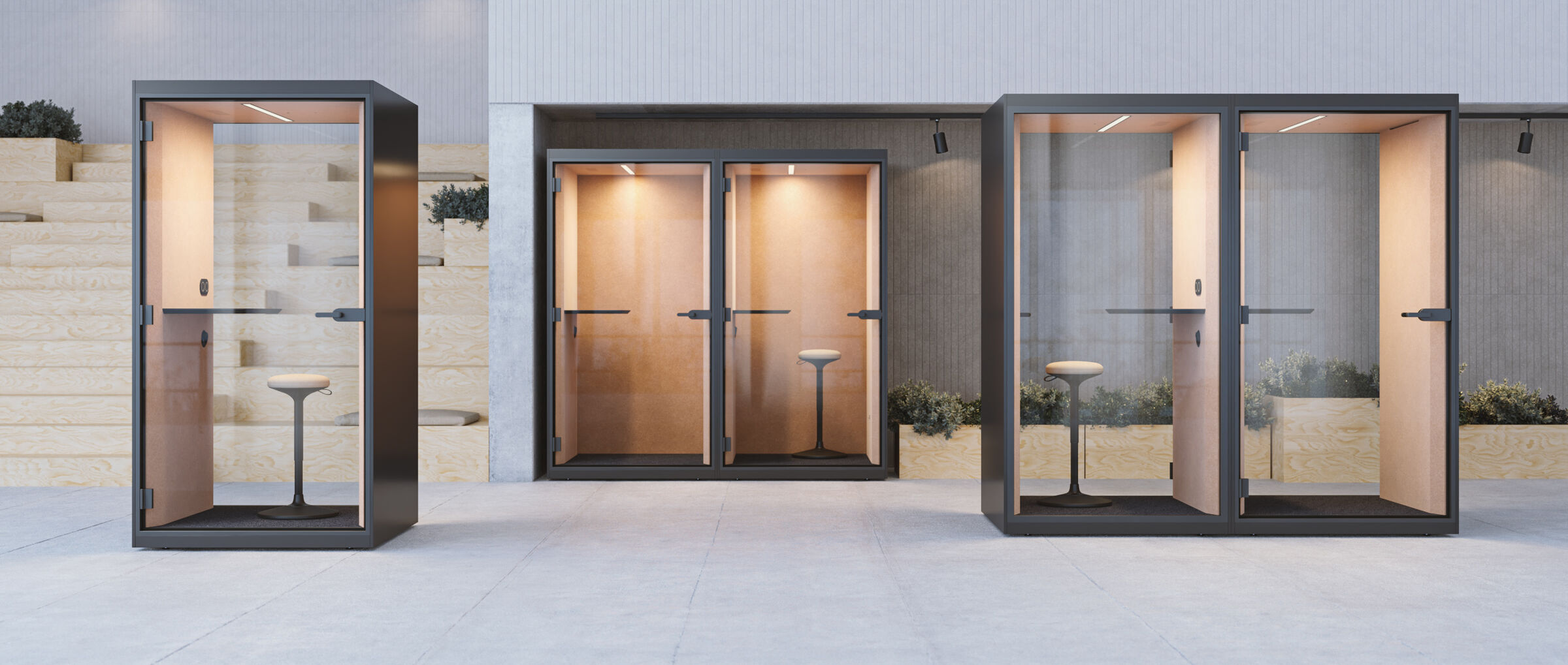 SONUS S acoustic pod by NARBUTAS | Archello