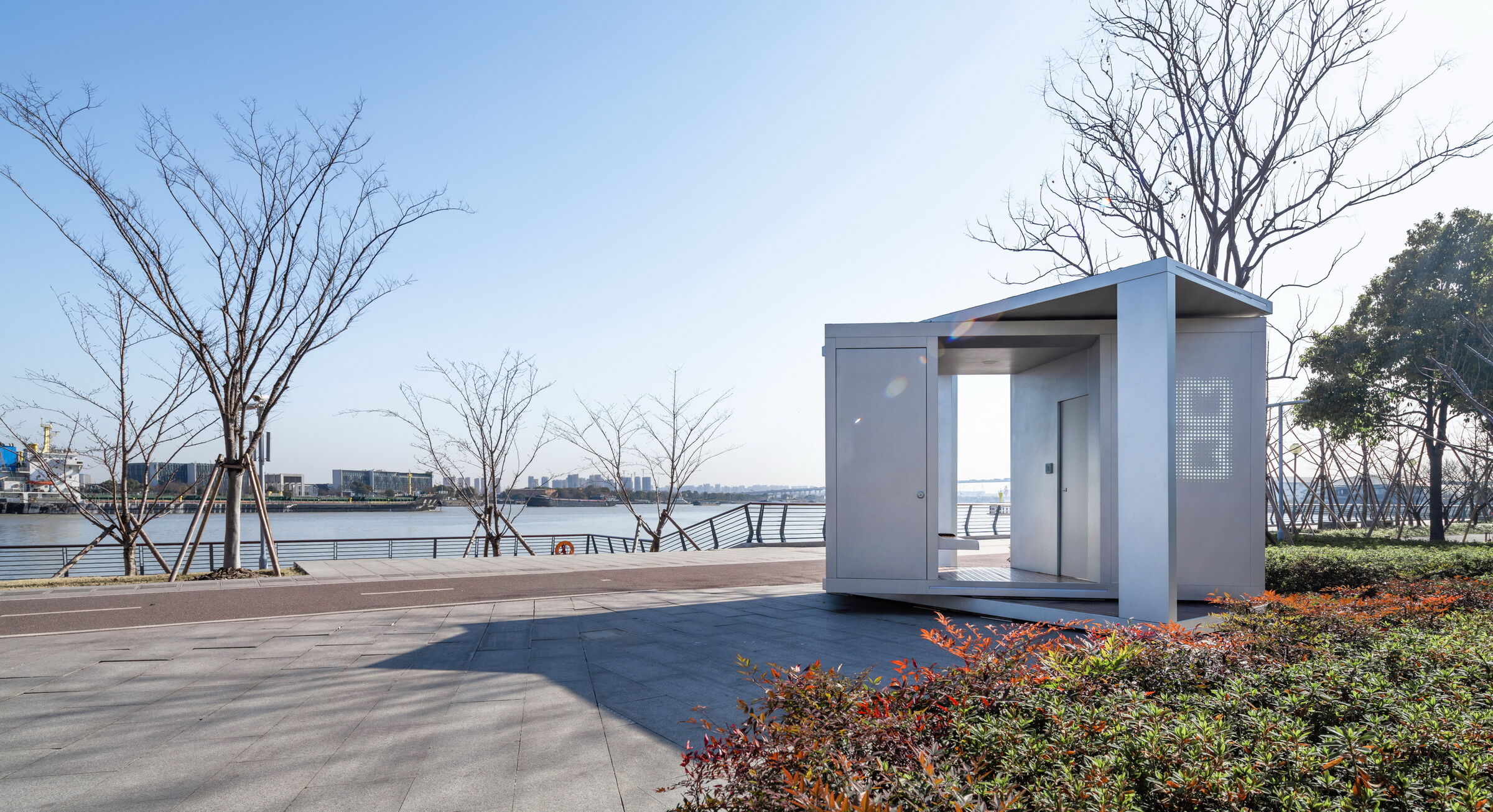 West Bund Security Kiosk | NAN Architects | Archello