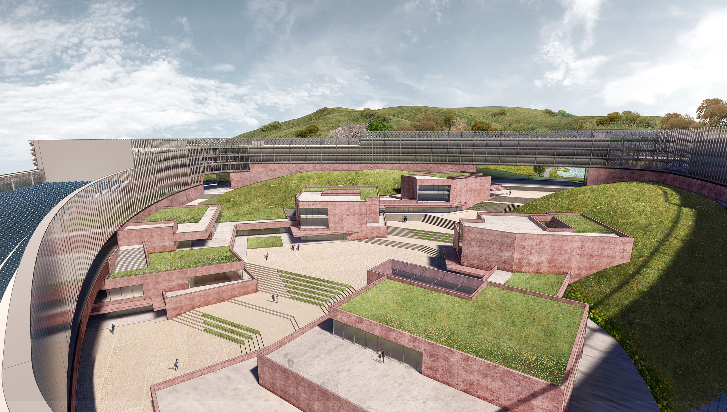 Gallery of Cloud Ring_Naver Cloud Data Center | BEHIVE Architects ...