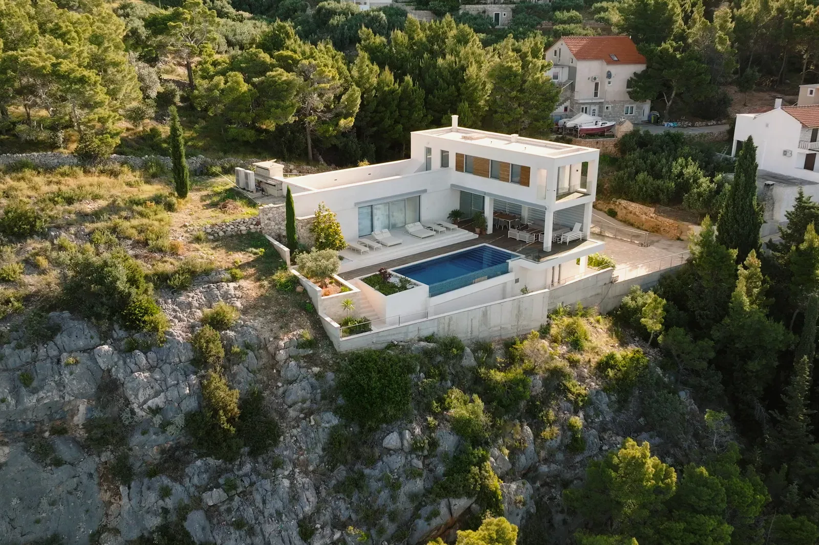 Villa M, Hvar Croatia | 10DEKA | Archello