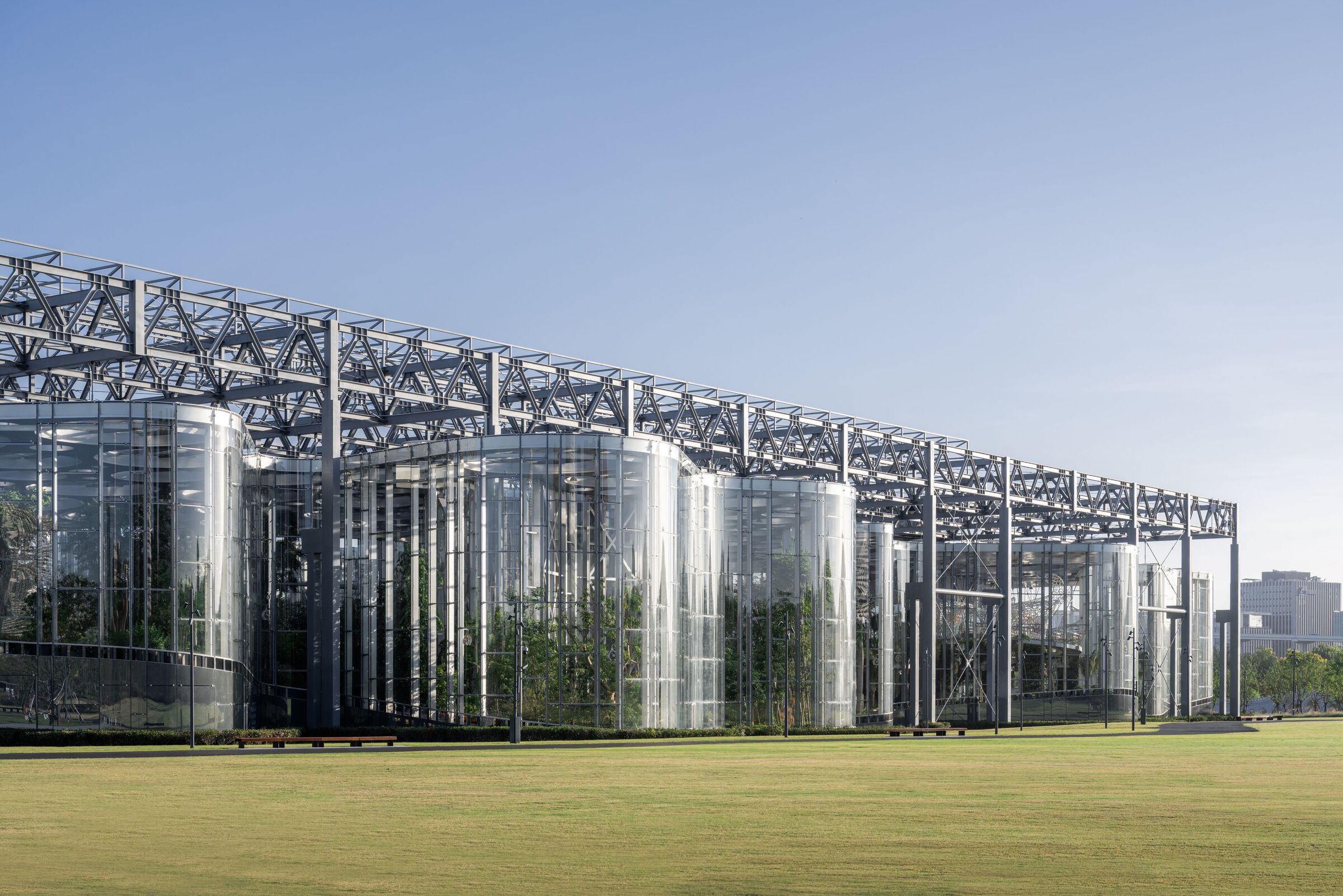 Expo Cultural Park Greenhouse Garden China | Delugan Meissl Associated ...