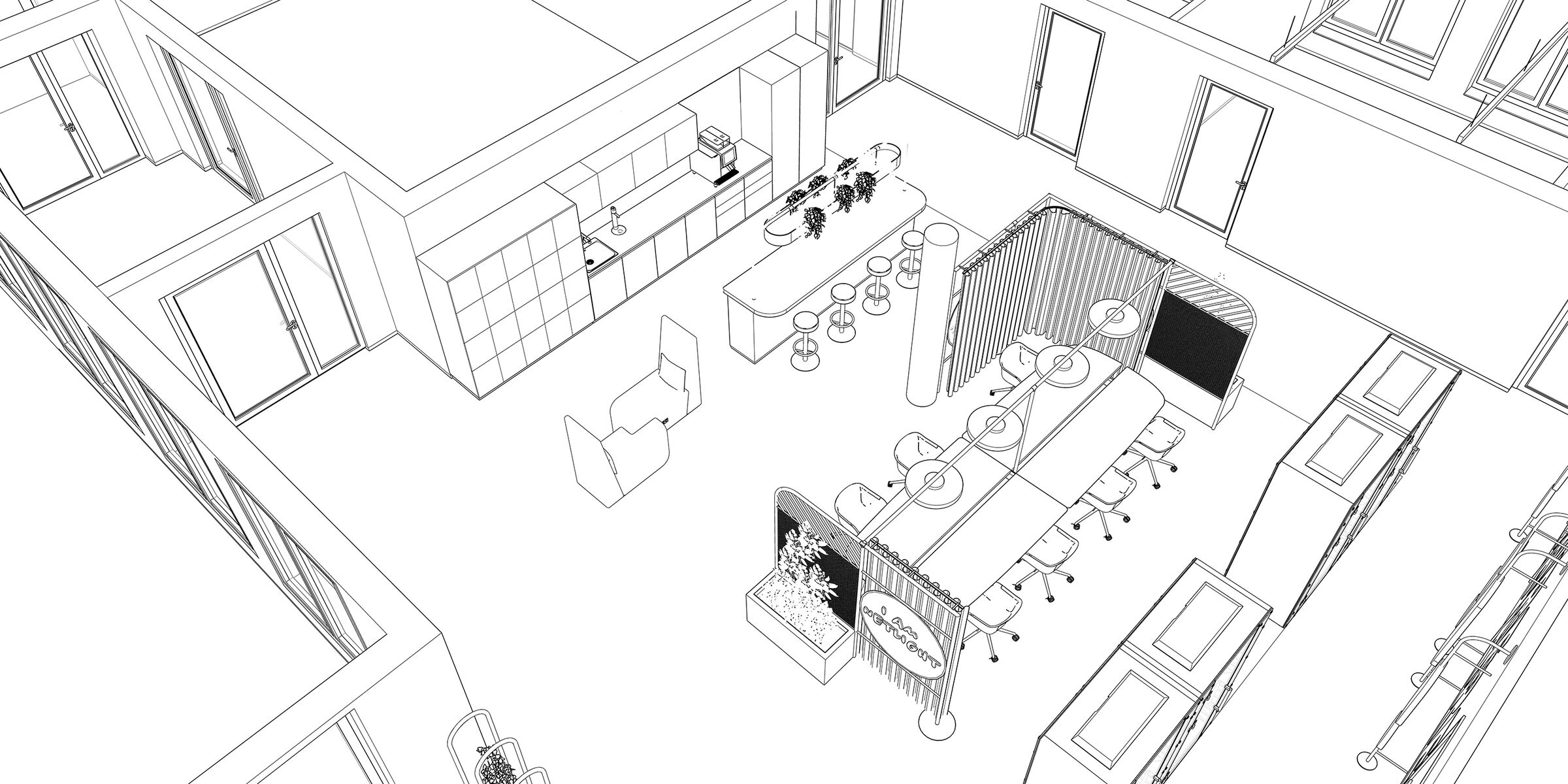 Gallery of Netlight Munich - Working on the edge | Seel Bobsin Partner ...