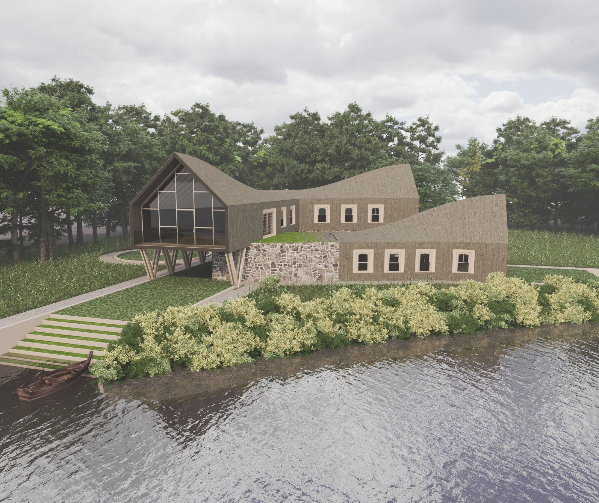 Brushstoke House | Dahlia Studios | Archello