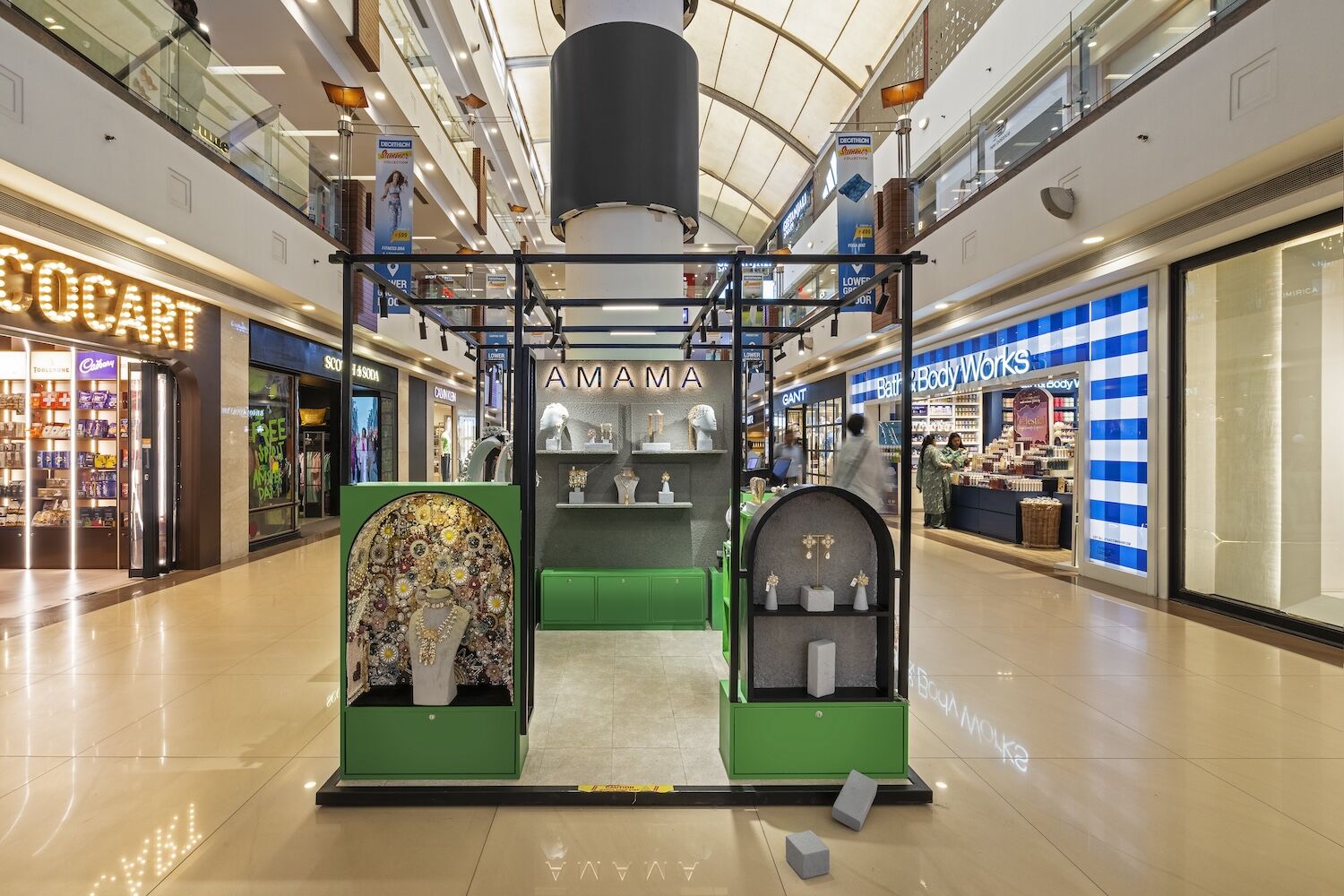 Amama Jewels Pop-Up Store | The Melange Studio | Archello