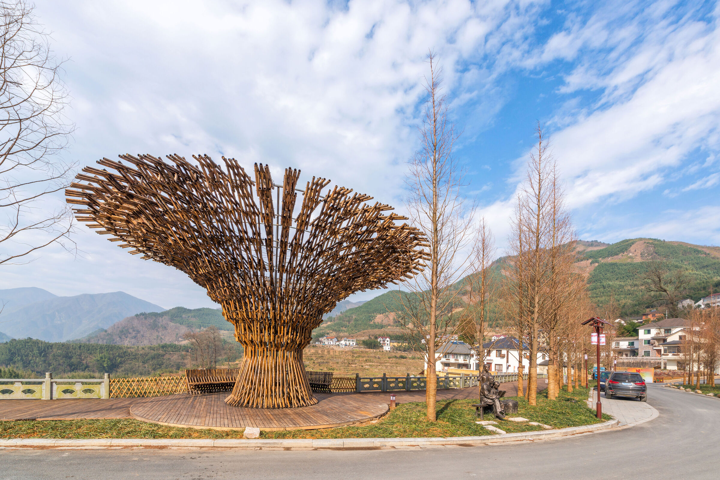 Compass Bamboo Pavilion | MUFU ARCHLAB | Archello