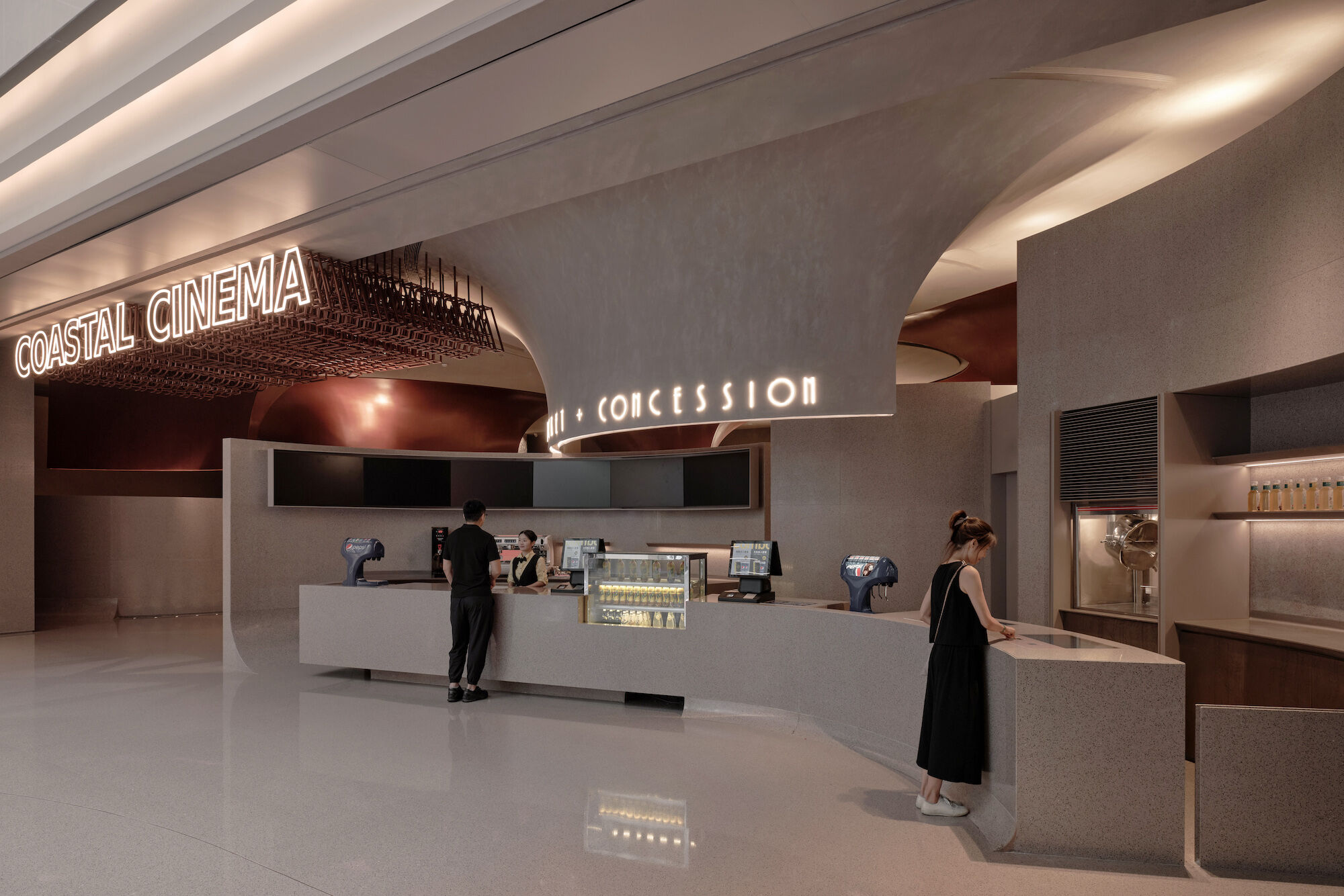 WanFeng Coastal City Cinema | One Plus Partnership Limited | Archello
