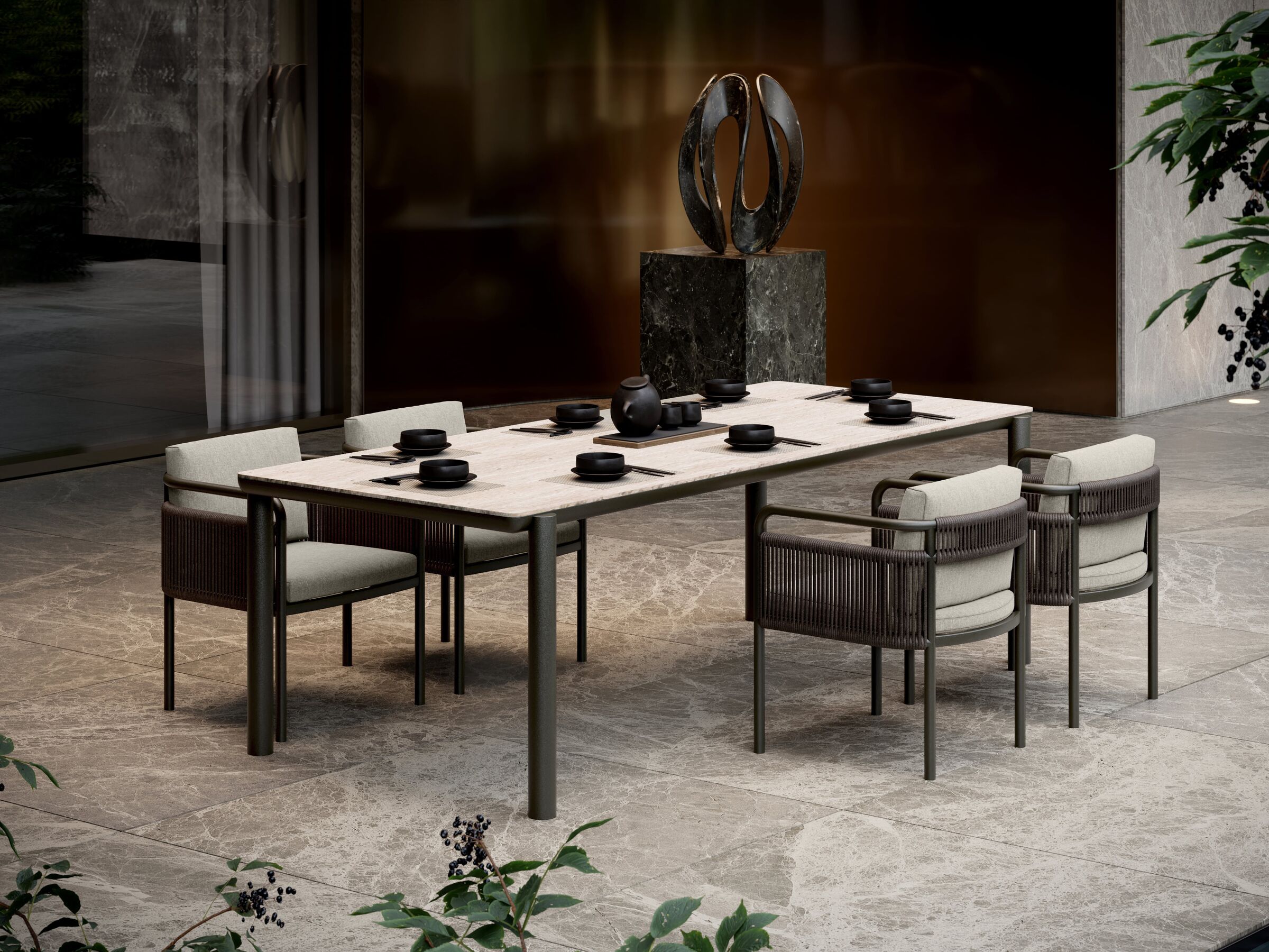 LINK-TERRA DINING TABLE FOR 8 by SNOC | Archello