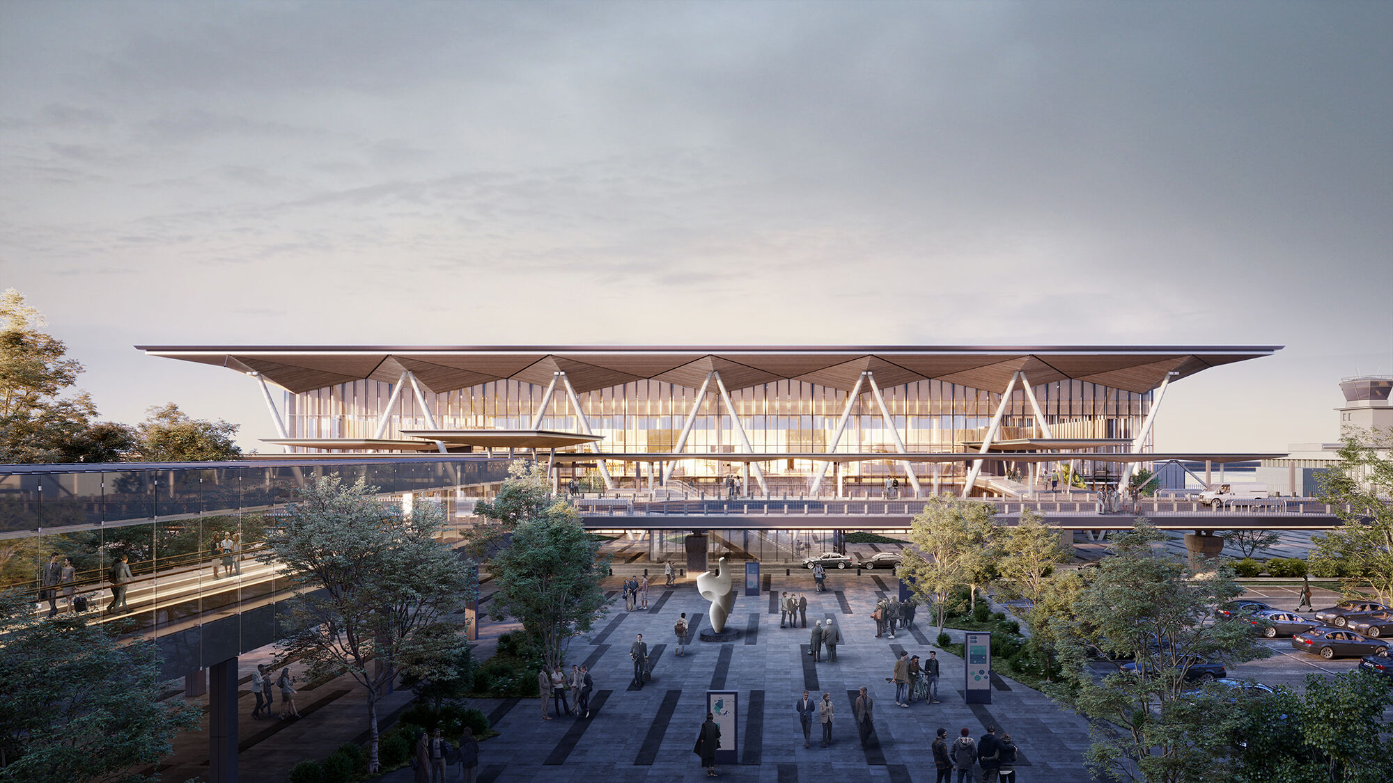 RIX Riga Airport: Passenger Terminal Extension | One Works | Archello