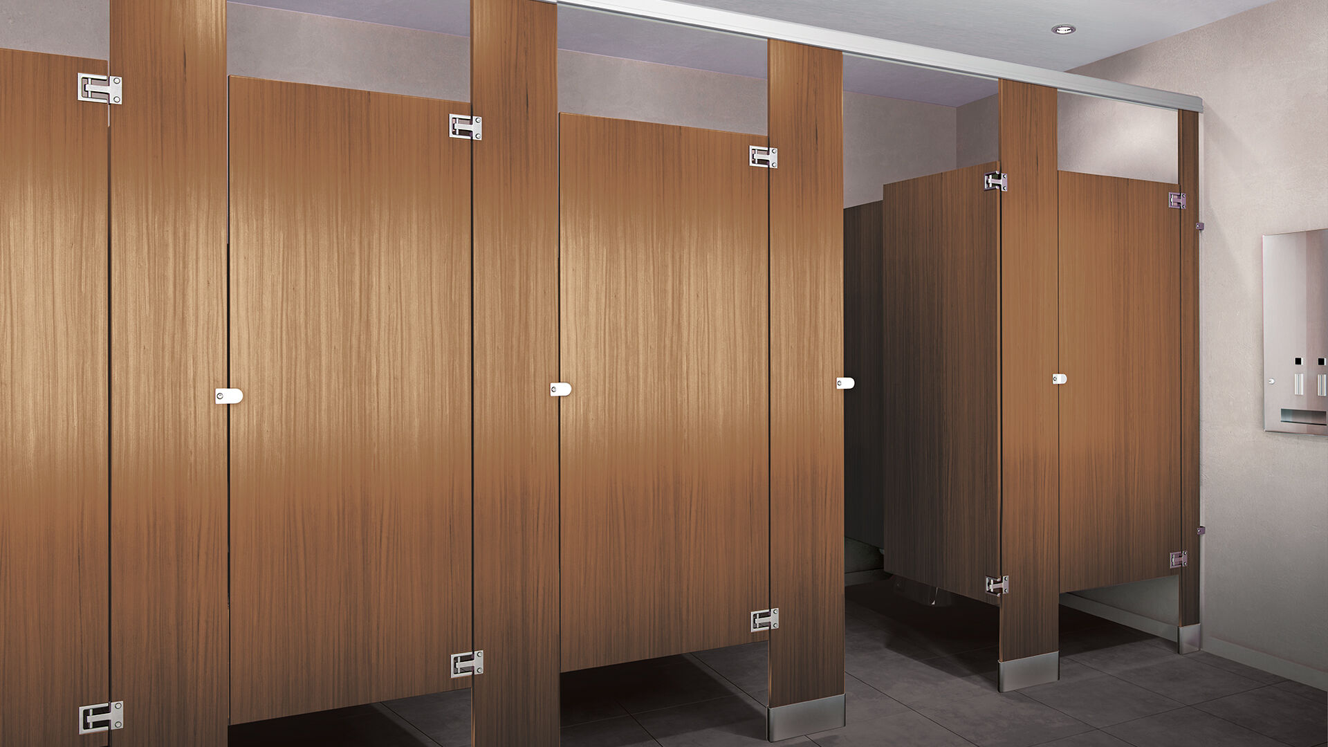 Plastic Laminate Moisture Guard™ Partitions by ASI Group | Archello