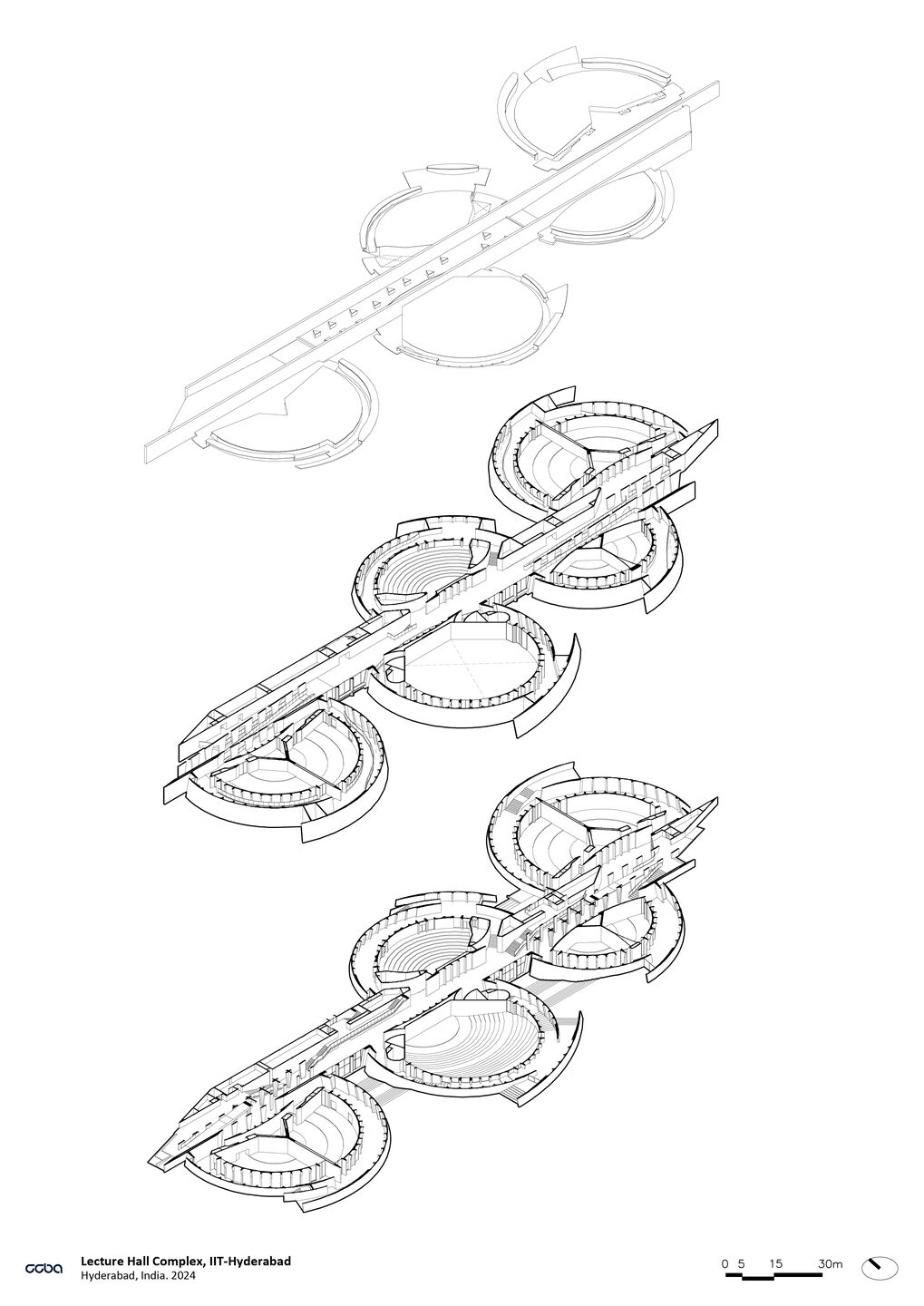 Gallery of Lecture Hall Complex, IIT Hyderabad | CCBA Designs | Media - 5