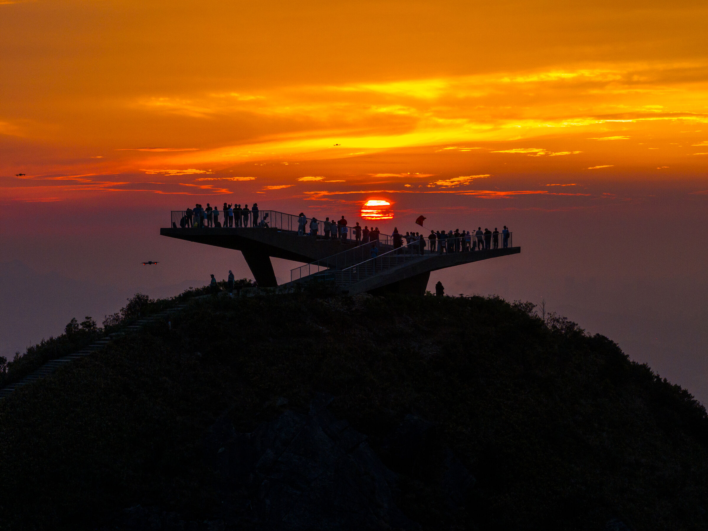 Shenzhen Meishajian Urban Viewing Platform | line+ | Archello