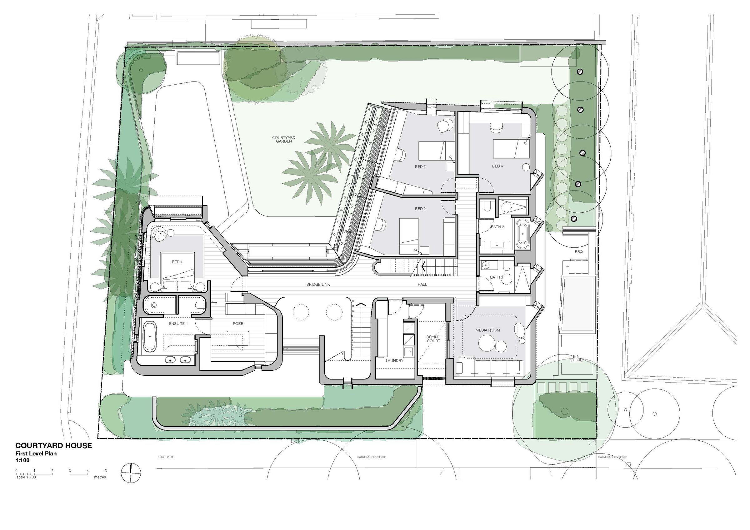 Gallery of Double Bay Courtyard House | Stanic Harding | Media - 2