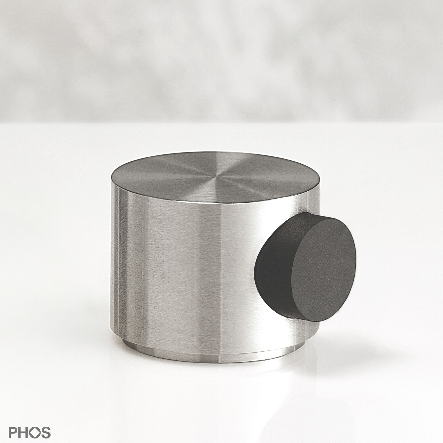 Door stopper with side buffer by Phos Design GmbH | Archello