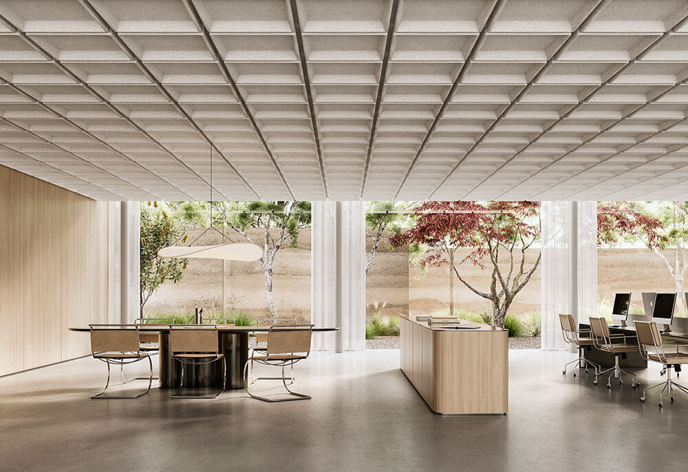 Ecoustic® Versa Ceiling Tile by Unika Vaev | Archello