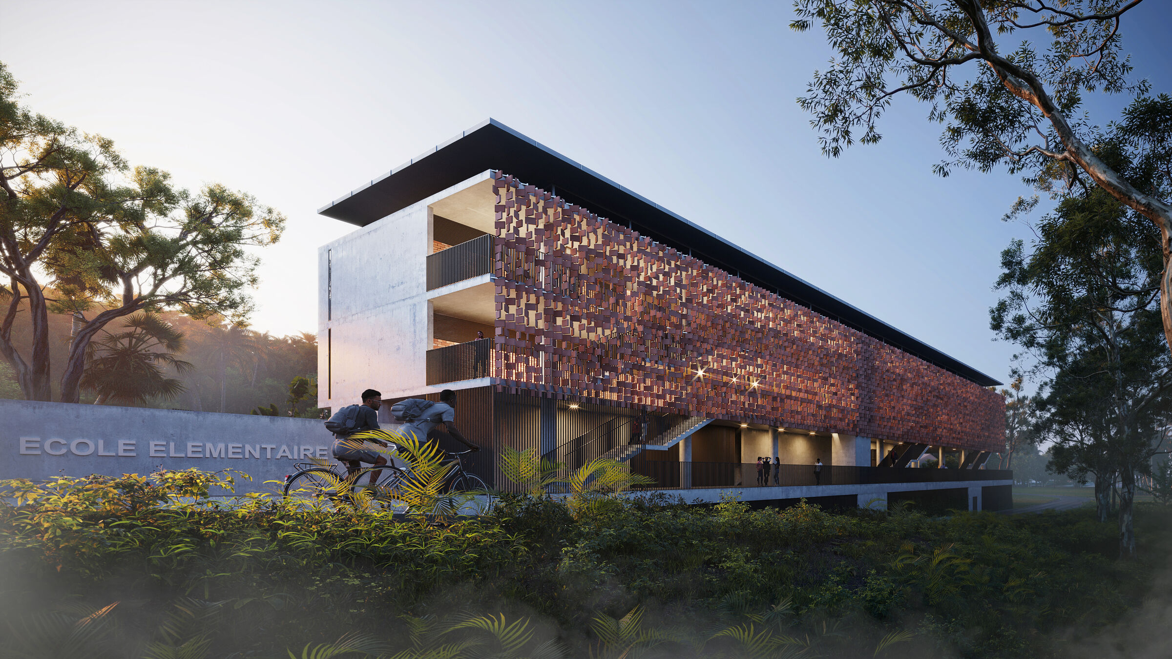 Kangani School | S&AA - Patrick Schweitzer & Associés Architectes ...