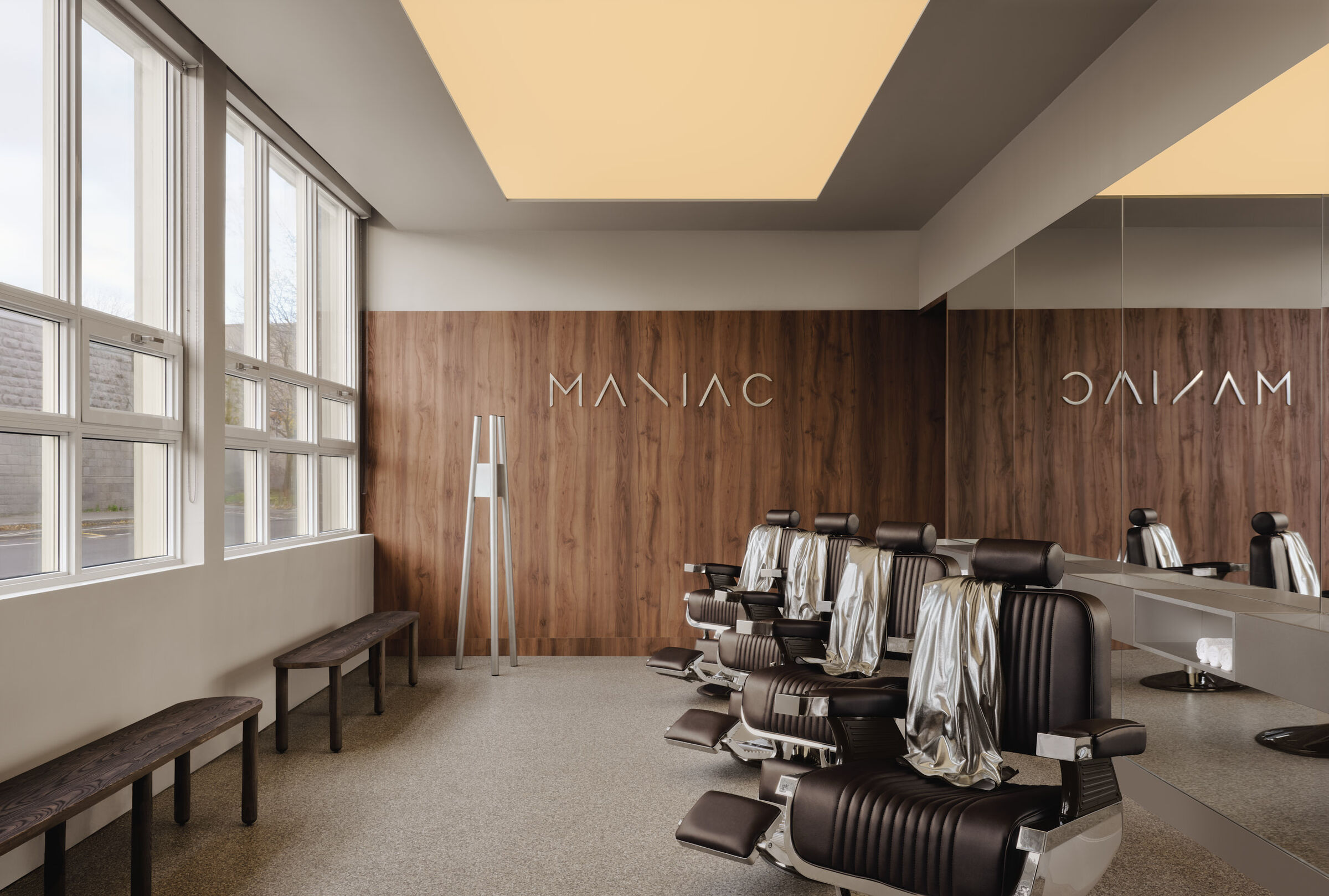 MANIAC BARBER & COFFEE SHOP | BY LEMOIGNAN | Archello